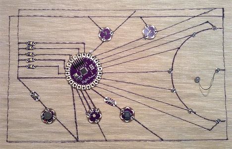 LilyPad Arduino Sensor Demo Mat : 9 Steps (with Pictures) - Instructables