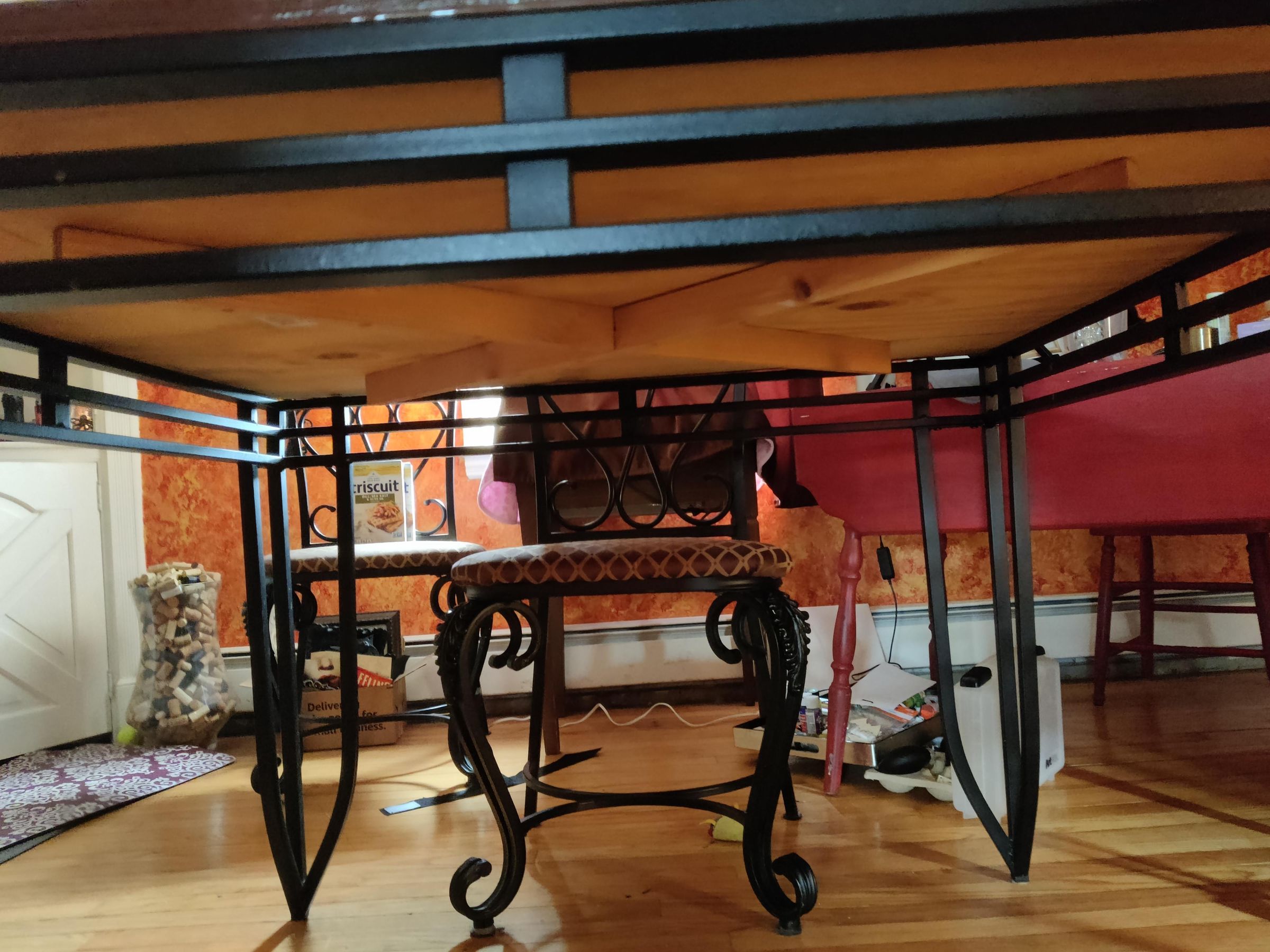 Gaming Table: Dining Room Table Upgrade : 13 Steps (with Pictures ...