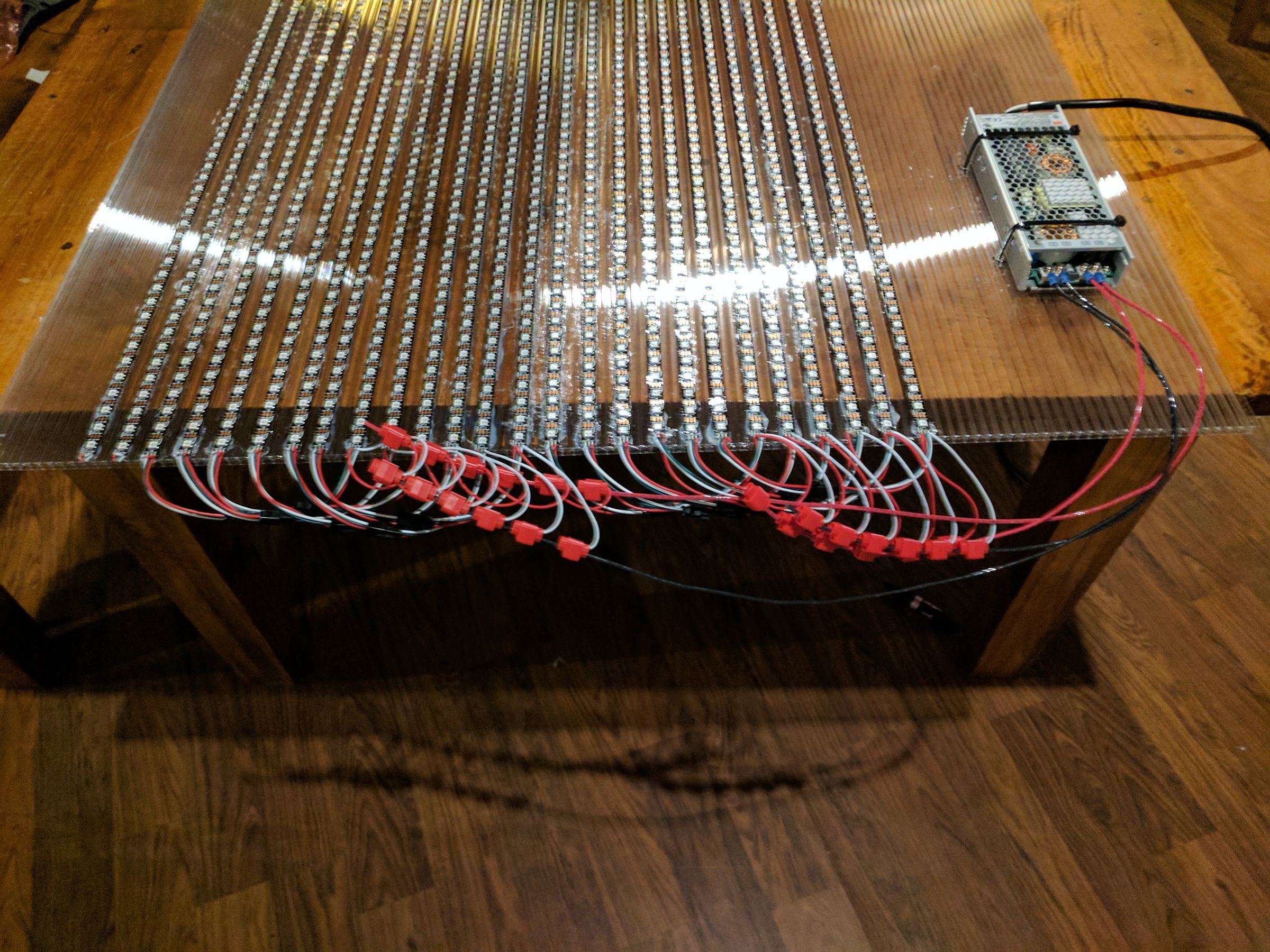 Massive Neopixel WS2812B Display Panels : 16 Steps (with Pictures ...