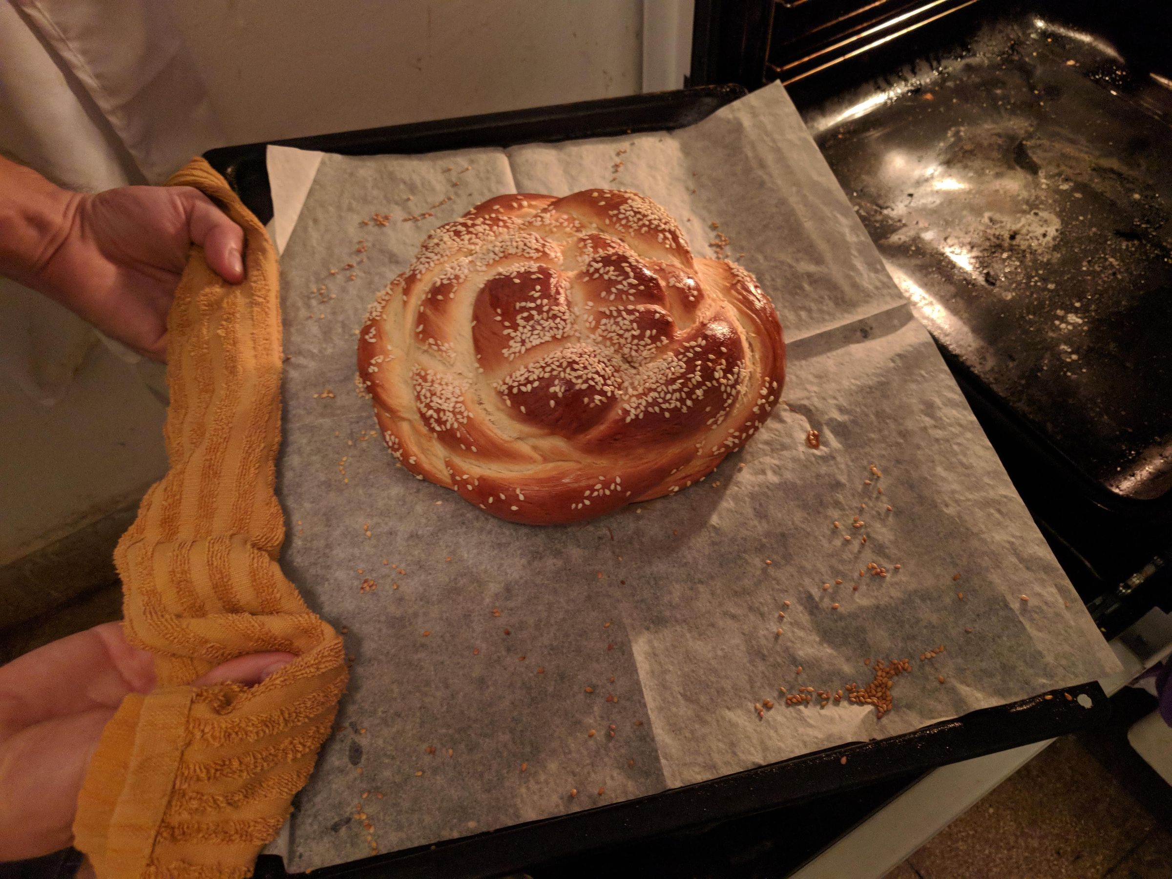 No-Knead Festive Braided Bread (Challa) : 8 Steps (with Pictures ...