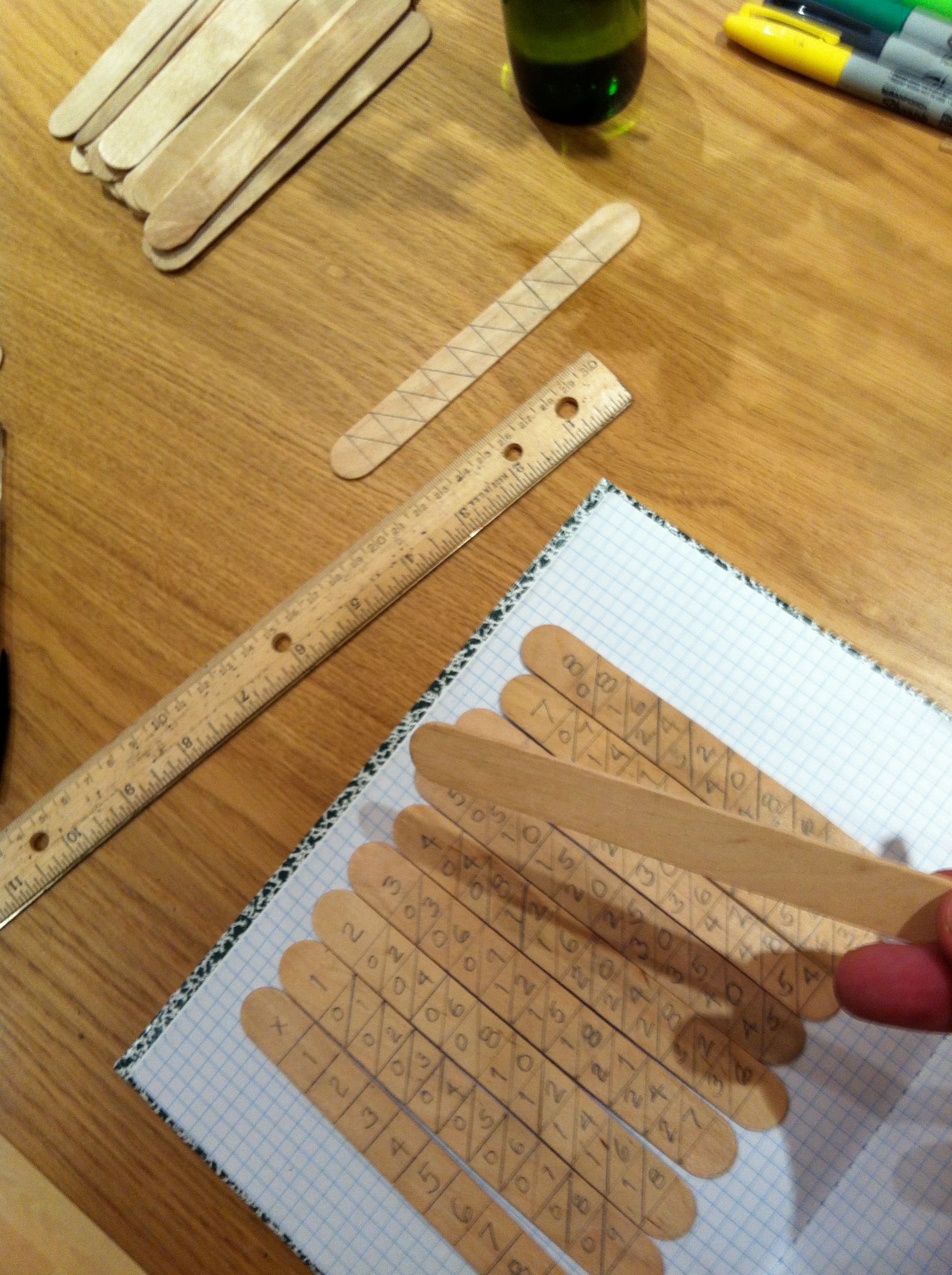 Napier's Rods : 6 Steps (with Pictures) - Instructables