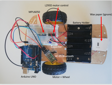 How to Make a Robot Car Drive Straight and Turn Exact Right Angles With MPU6050 Gyroscope Sensor ...
