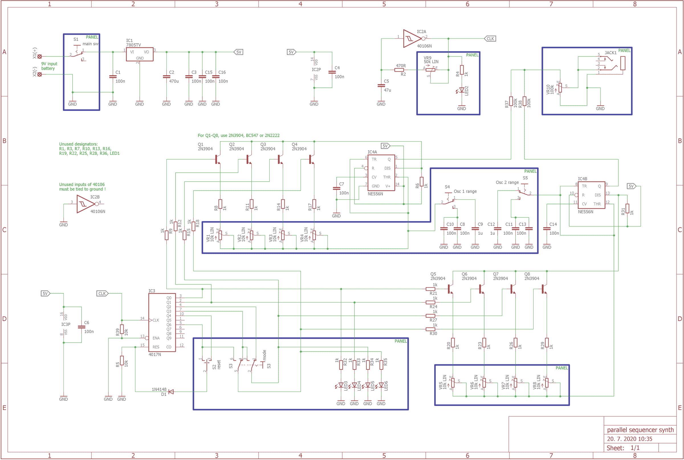 Parallel Sequencer Synth : 17 Steps (with Pictures) - Instructables
