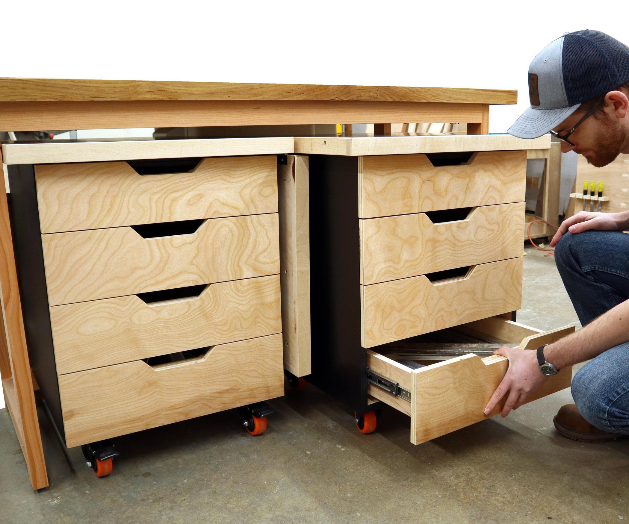 Tool Storage Carts With Folding Top! : 12 Steps (with Pictures ...