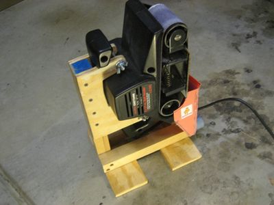 Belt Sander Stand : 4 Steps (with Pictures) - Instructables