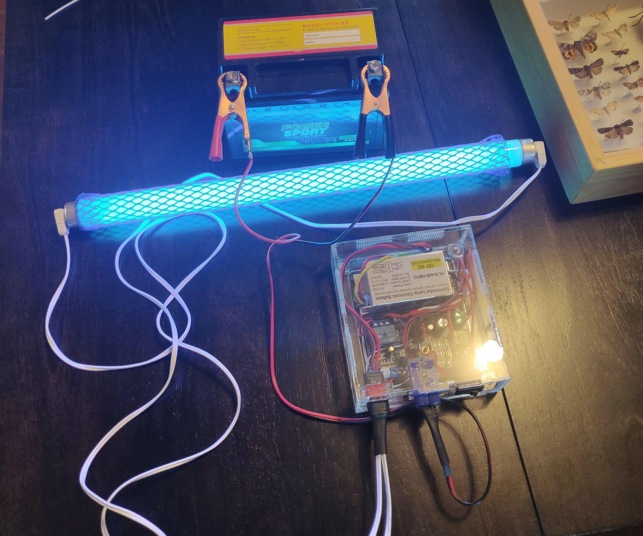 UV Light Trap for Insect Collecting : 8 Steps (with Pictures ...