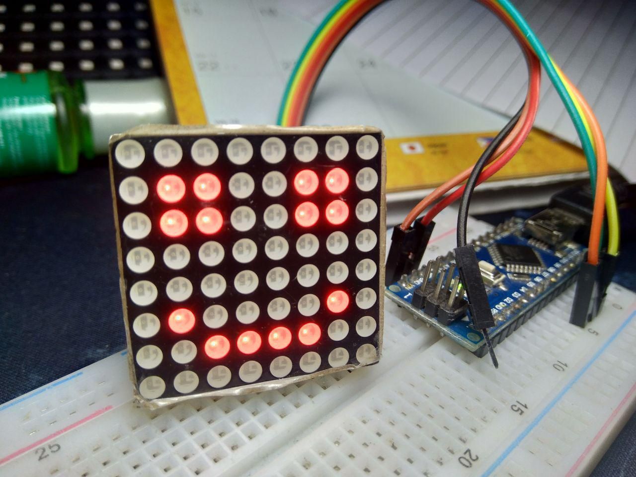 Arduino Smile MAX7219 Matrix LED Tutorial : 4 Steps - Instructables