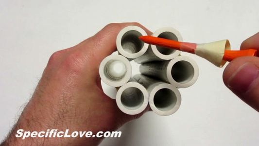 The New Blowgun Revolver That Shoots Golf Tees - Instructables