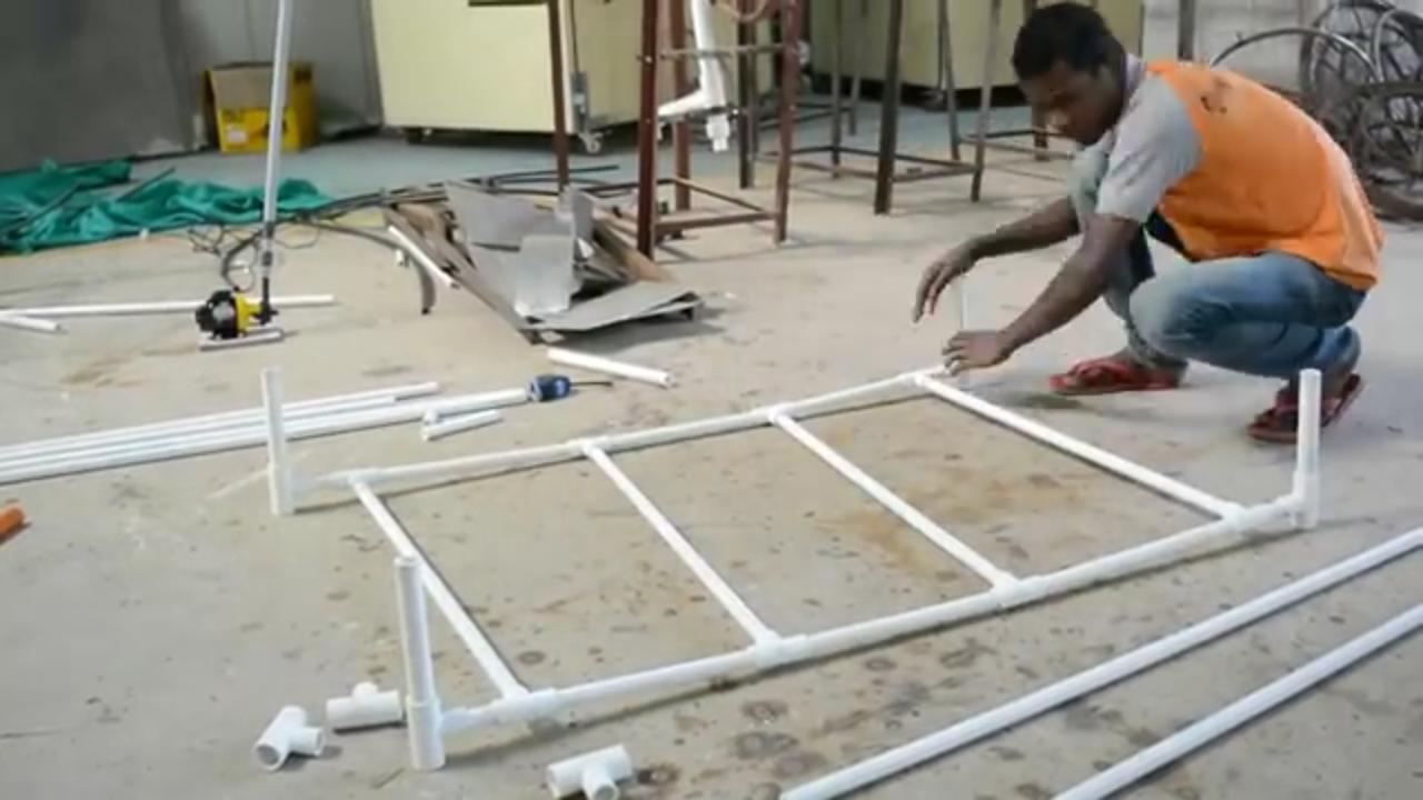 PVC Pipe Hydroponics Structure. : 5 Steps (with Pictures) - Instructables