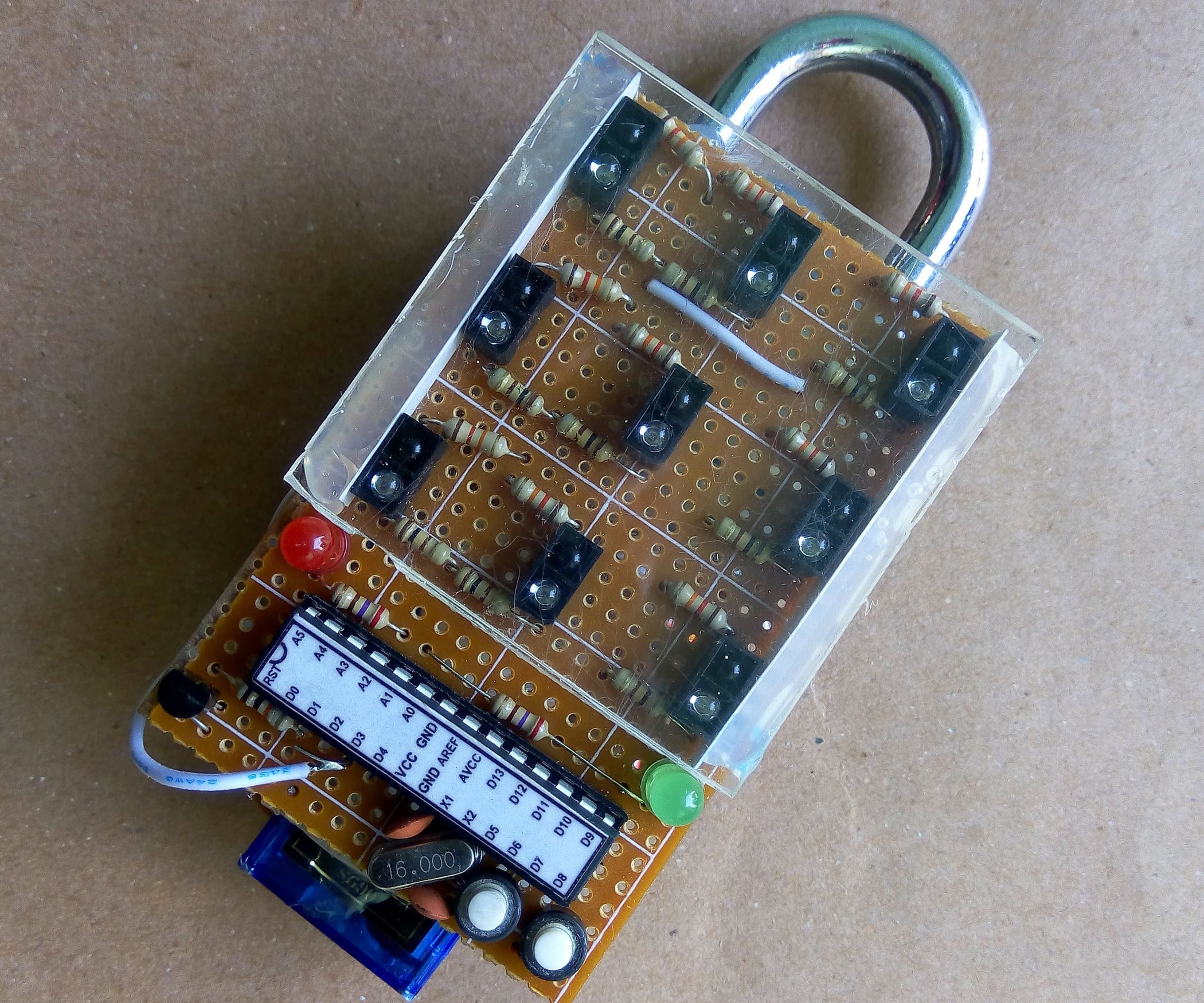 Physical Pattern Lock : 9 Steps (with Pictures) - Instructables