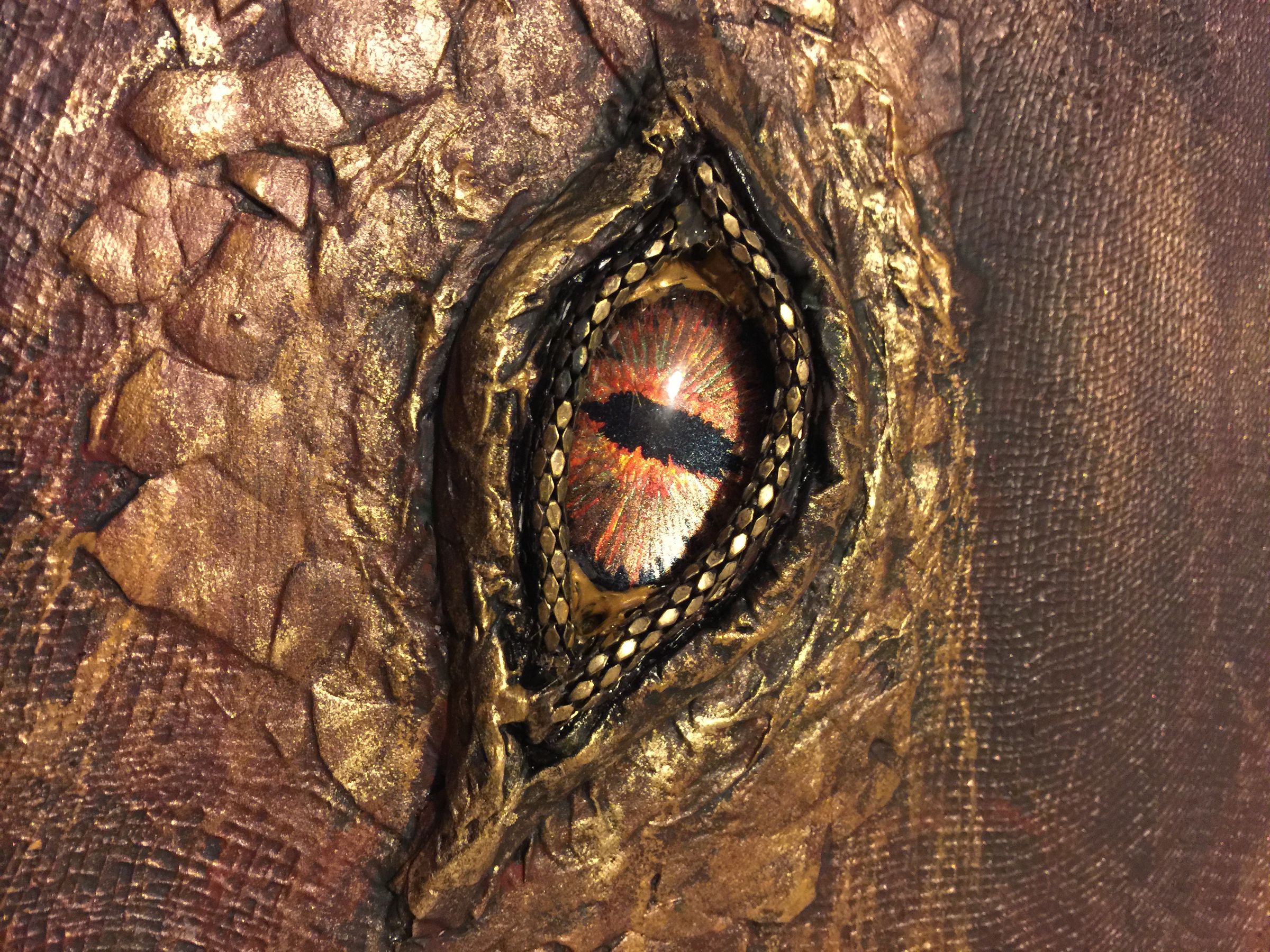 Make a Dragon Eye, Secret Compartment Book Introduction : 27 Steps ...