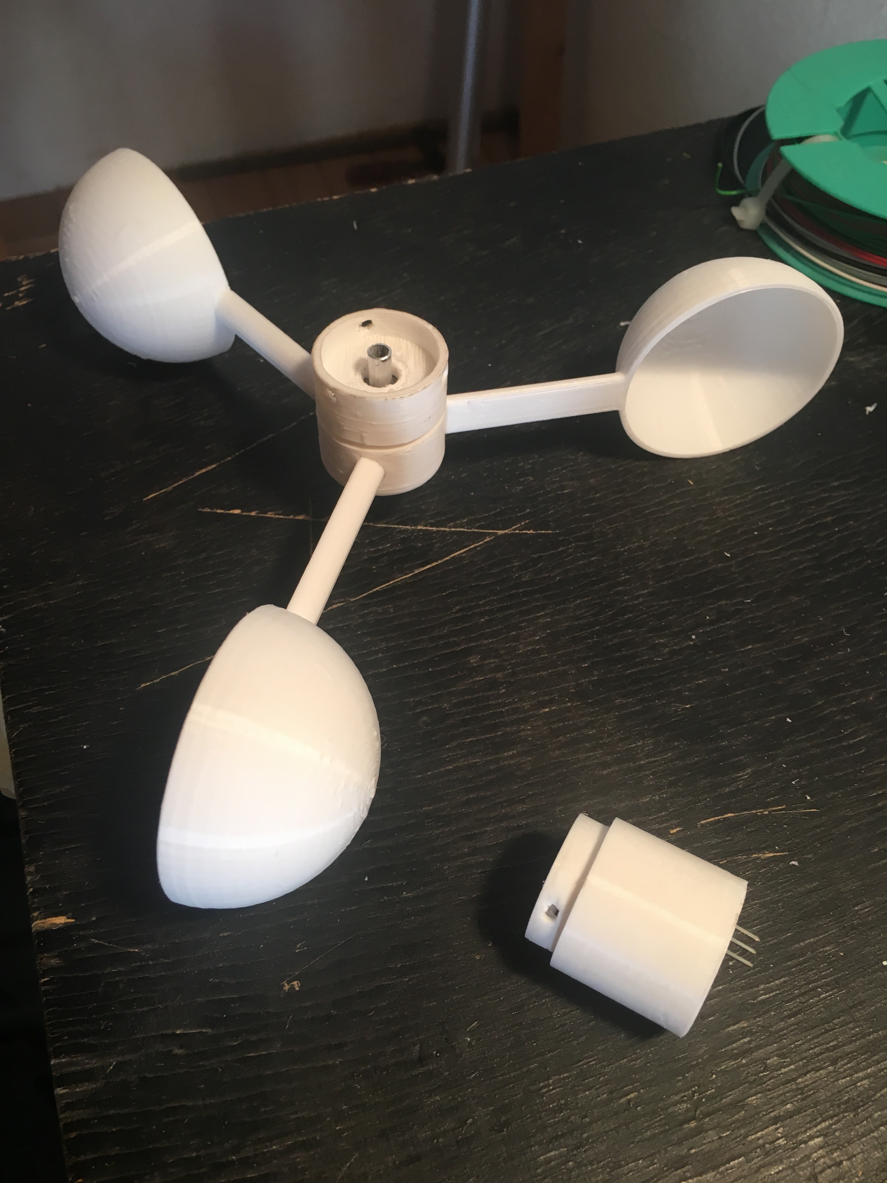 3d Printed Anemometer Under 5$ : 5 Steps - Instructables
