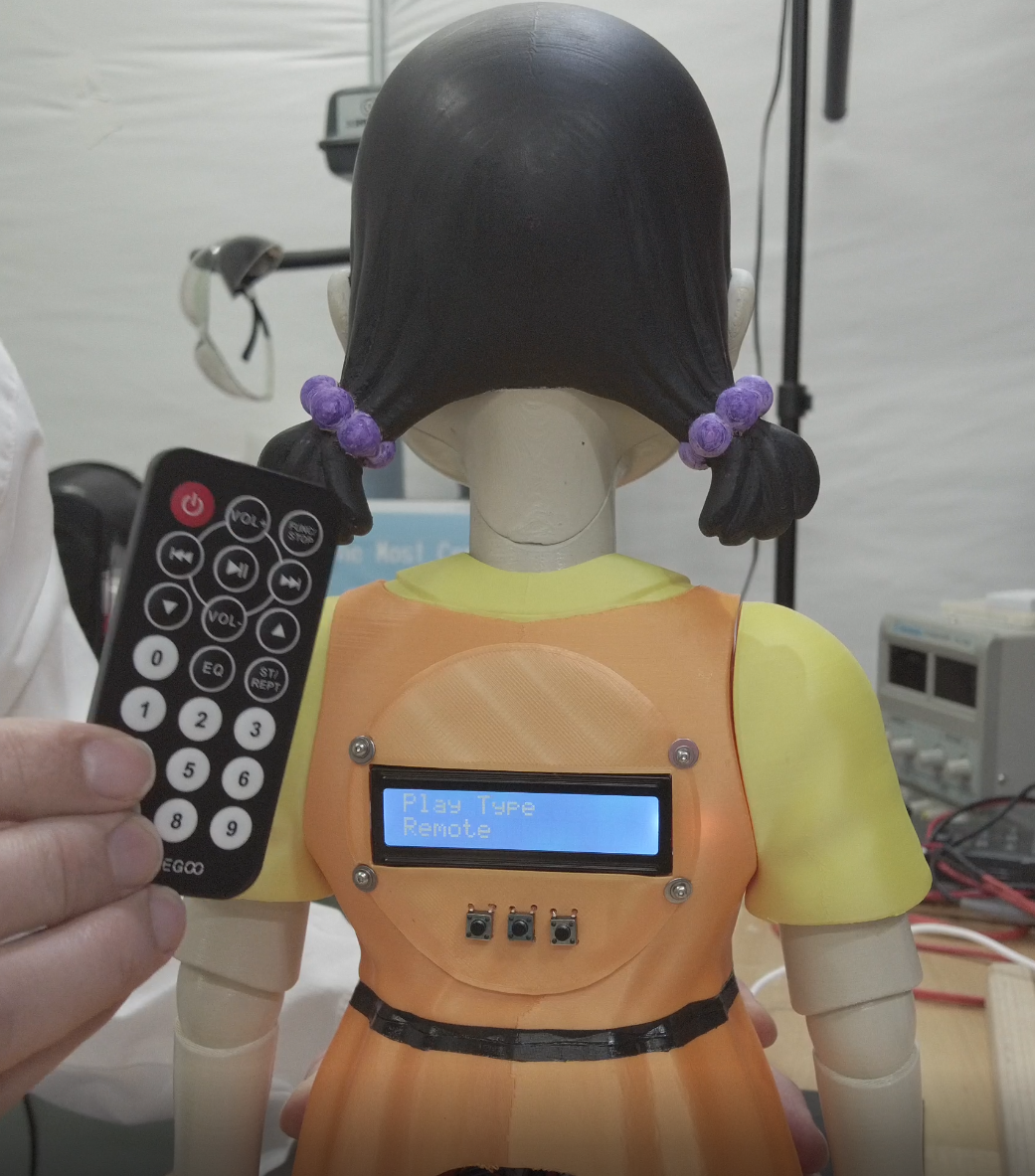 Fully Functional (non-violent) Squid Games Doll Using Arduino UNO : 17 ...