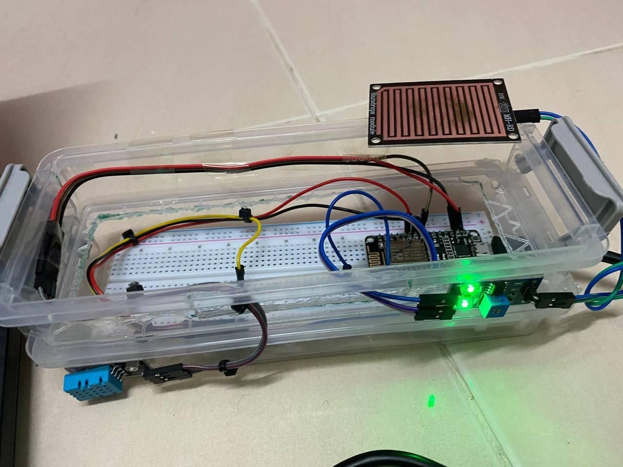 Rain Drop Indicator Using Web Server or Blynk. : 8 Steps - Instructables