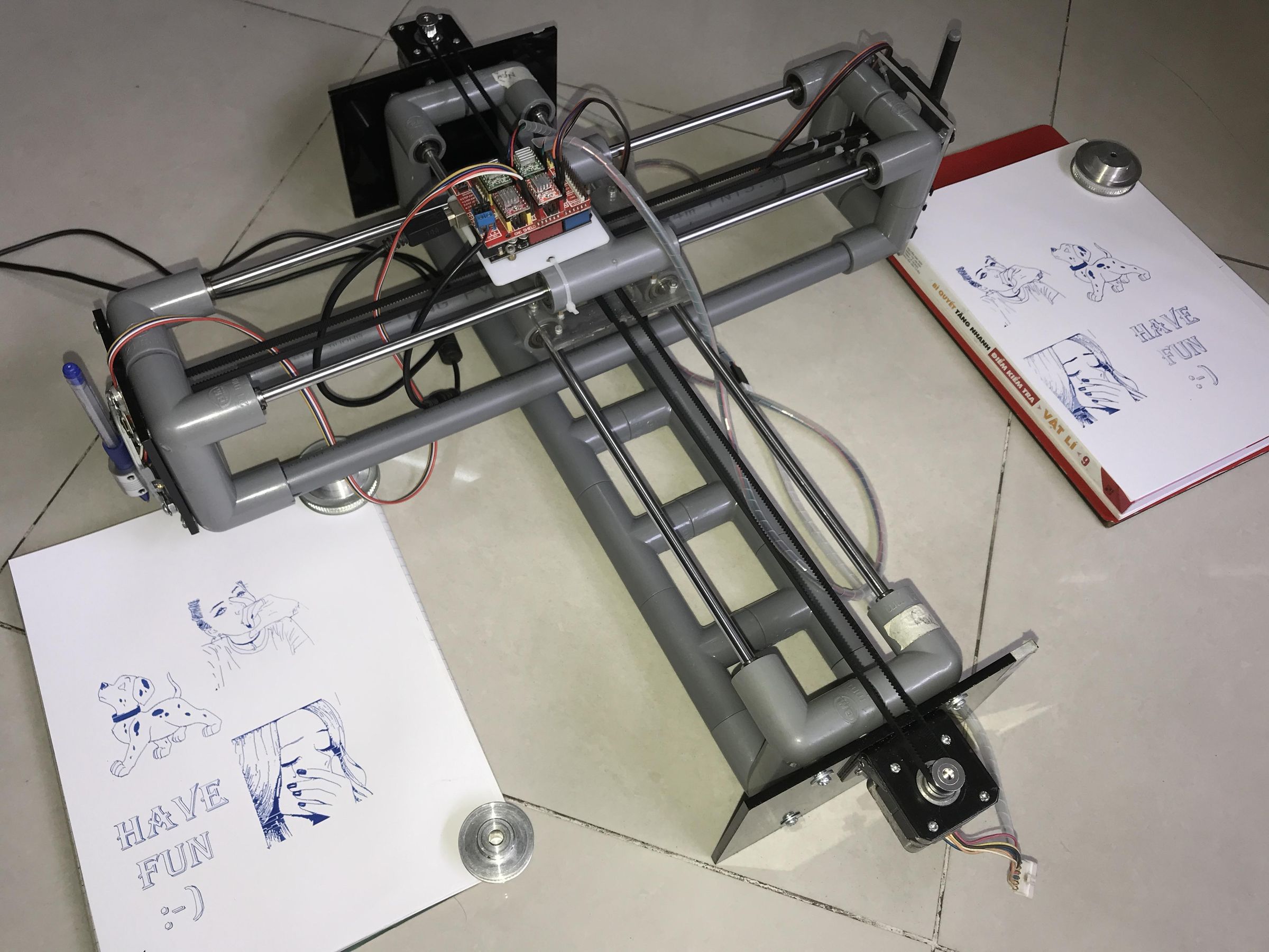 Dual-Task CoreXY DrawBot : 15 Steps (with Pictures) - Instructables