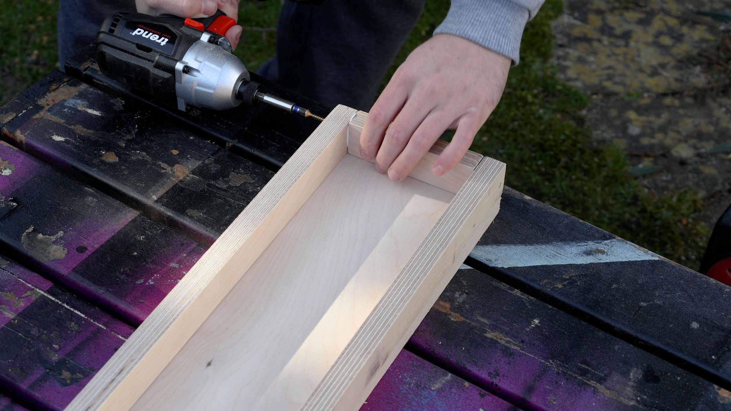 How to Make a Storage Shelf for a Desk - DIY Monitor Stand : 6 Steps ...
