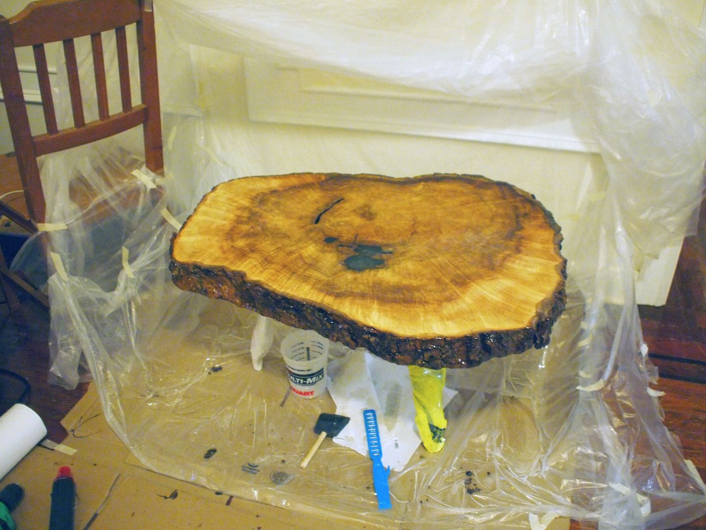 Live Edge Maple and Epoxy Table : 6 Steps (with Pictures) - Instructables
