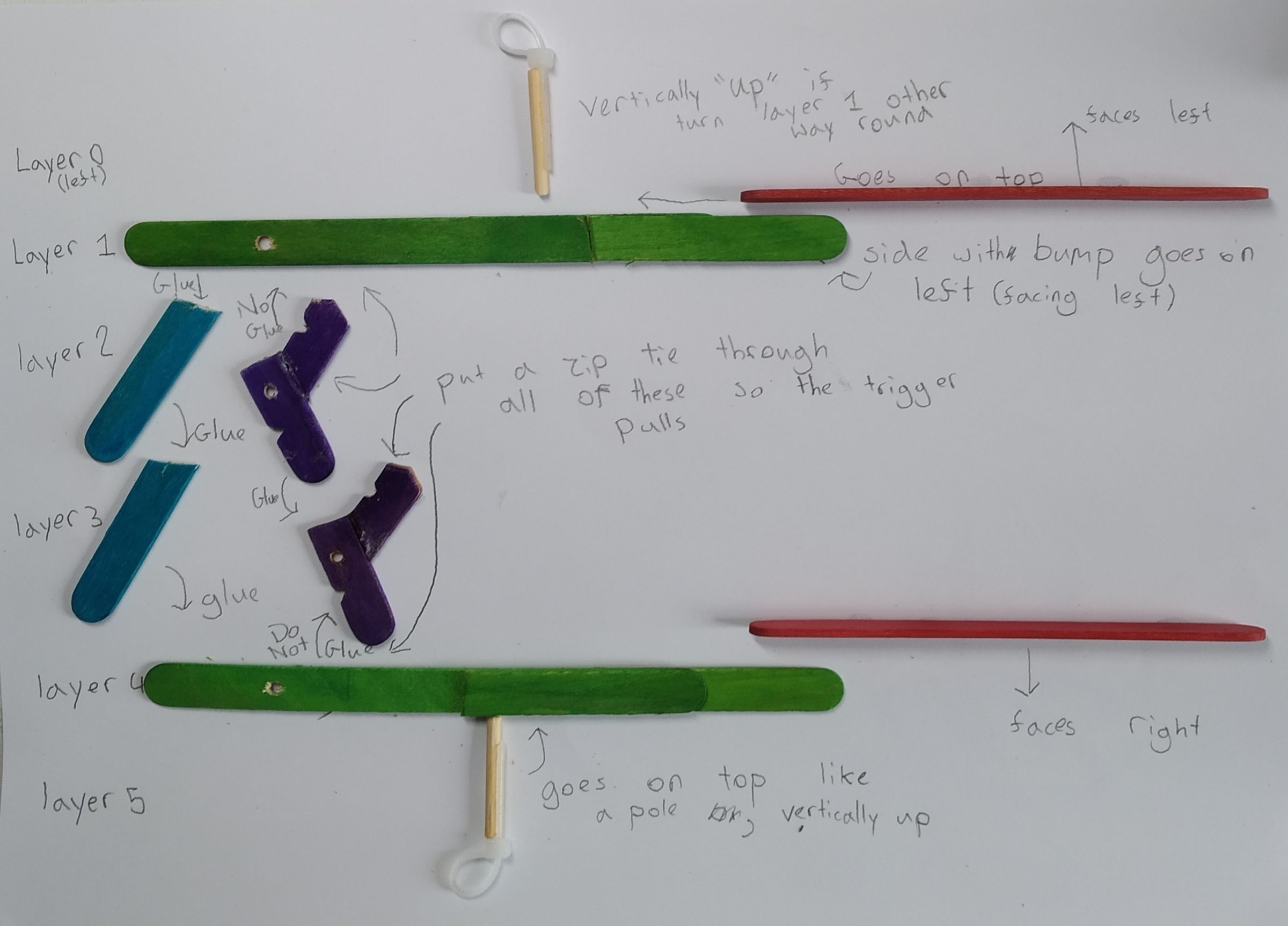 Rubber Band Powered Paper Airplane Gun : 7 Steps (with Pictures ...