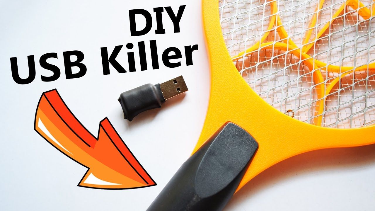 How to Make USB Killer From Bug Zapper Racket ! : 6 Steps (with ...