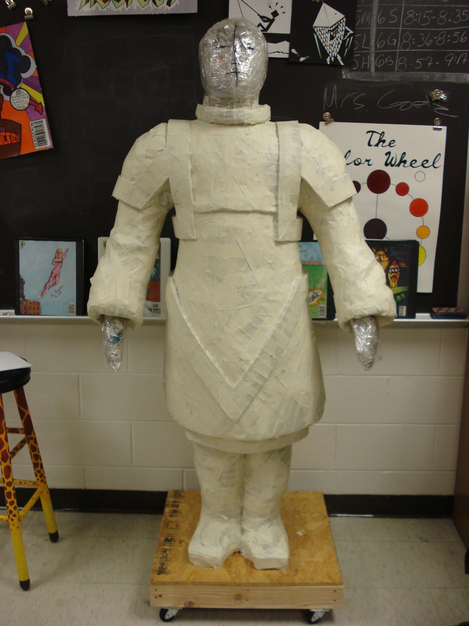 Paper Mache Terracotta Warrior : 4 Steps (with Pictures) - Instructables
