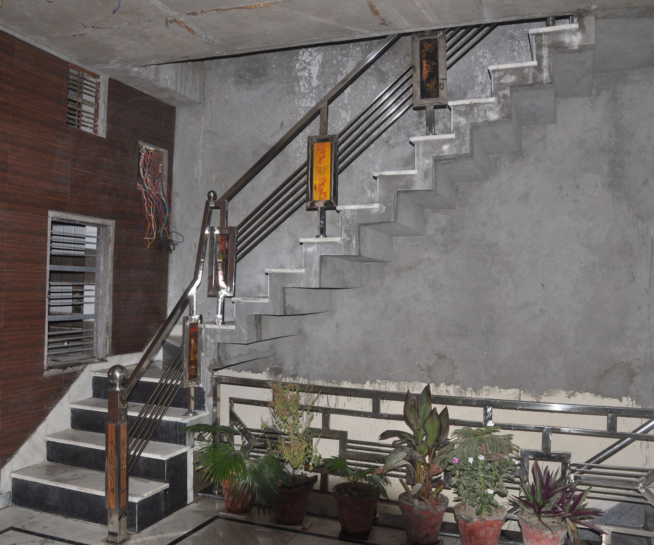 Stainless Steel Stair Guard Rail Build & Installation : 24 Steps (with ...