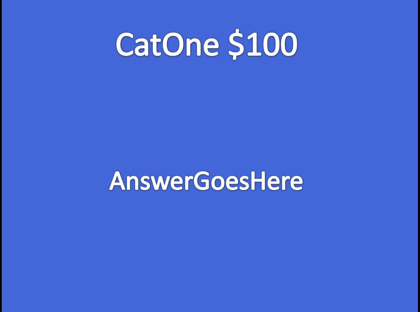 PowerPoint Jeopardy : 5 Steps - Instructables