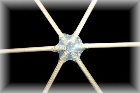 Create a Geodesic Dome With BBQ Sticks : 7 Steps - Instructables