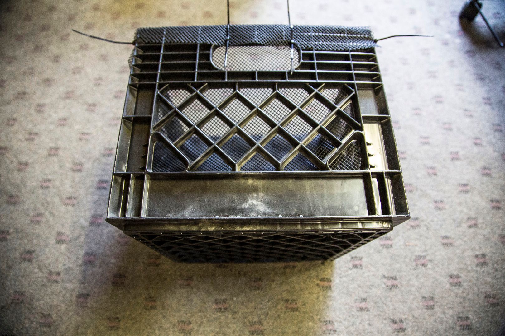 Pond Planter From a Milk Crate : 4 Steps (with Pictures) - Instructables