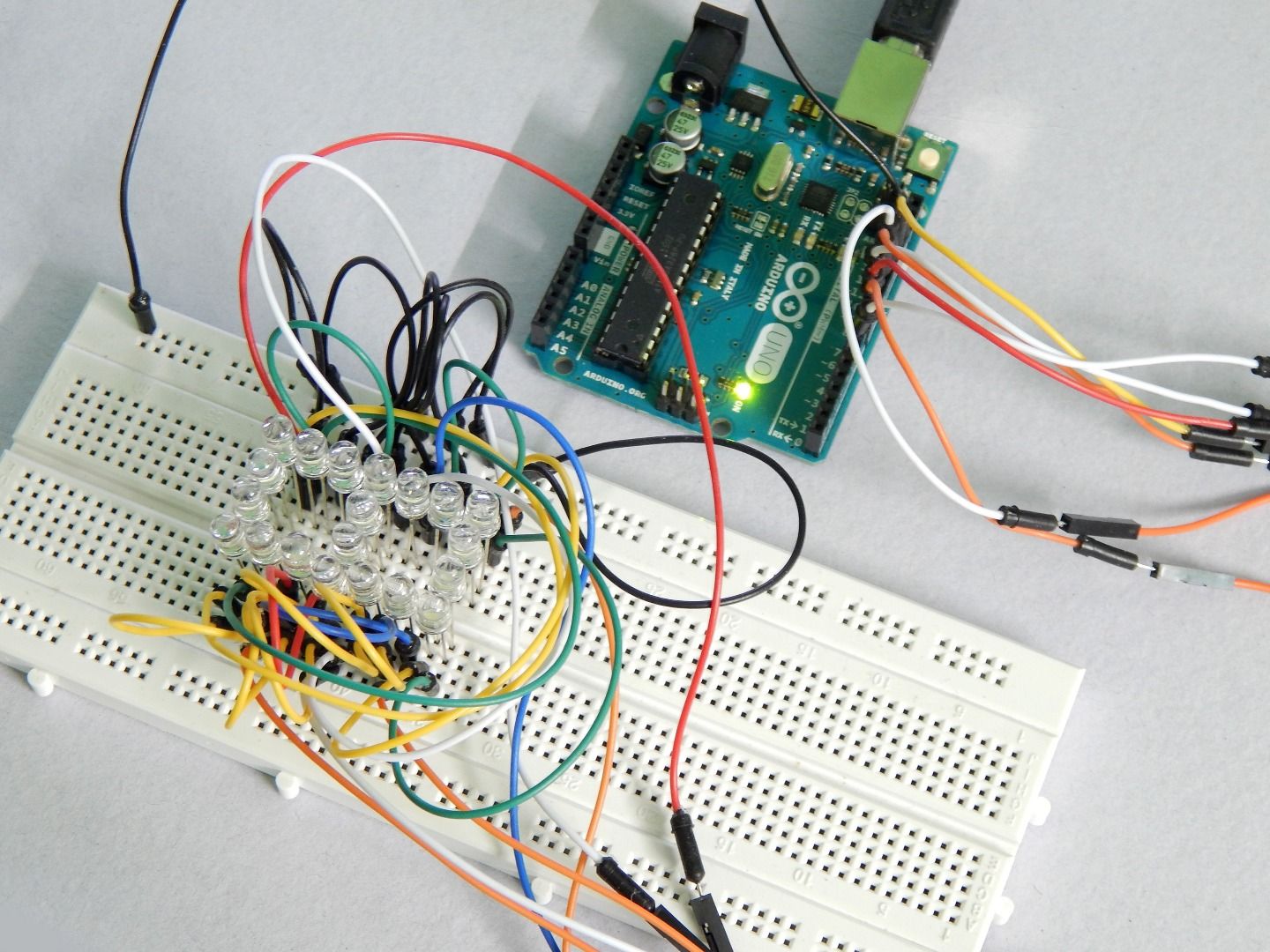 Seven Segment Display Using LEDs : 5 Steps (with Pictures) - Instructables