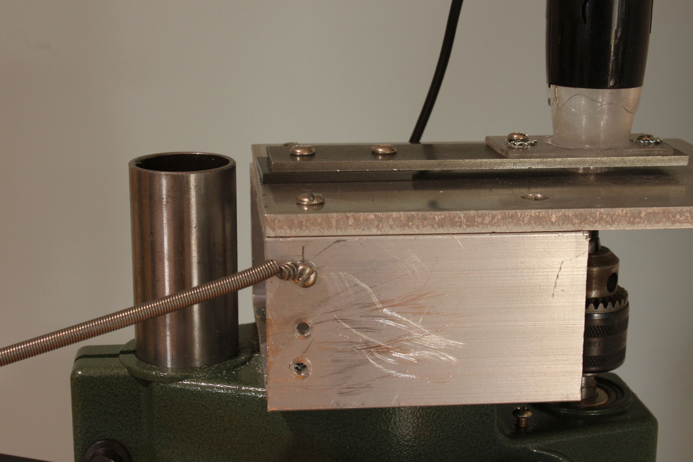 Motorized Plunge PCB Drill Using a USB Microscope : 10 Steps (with ...