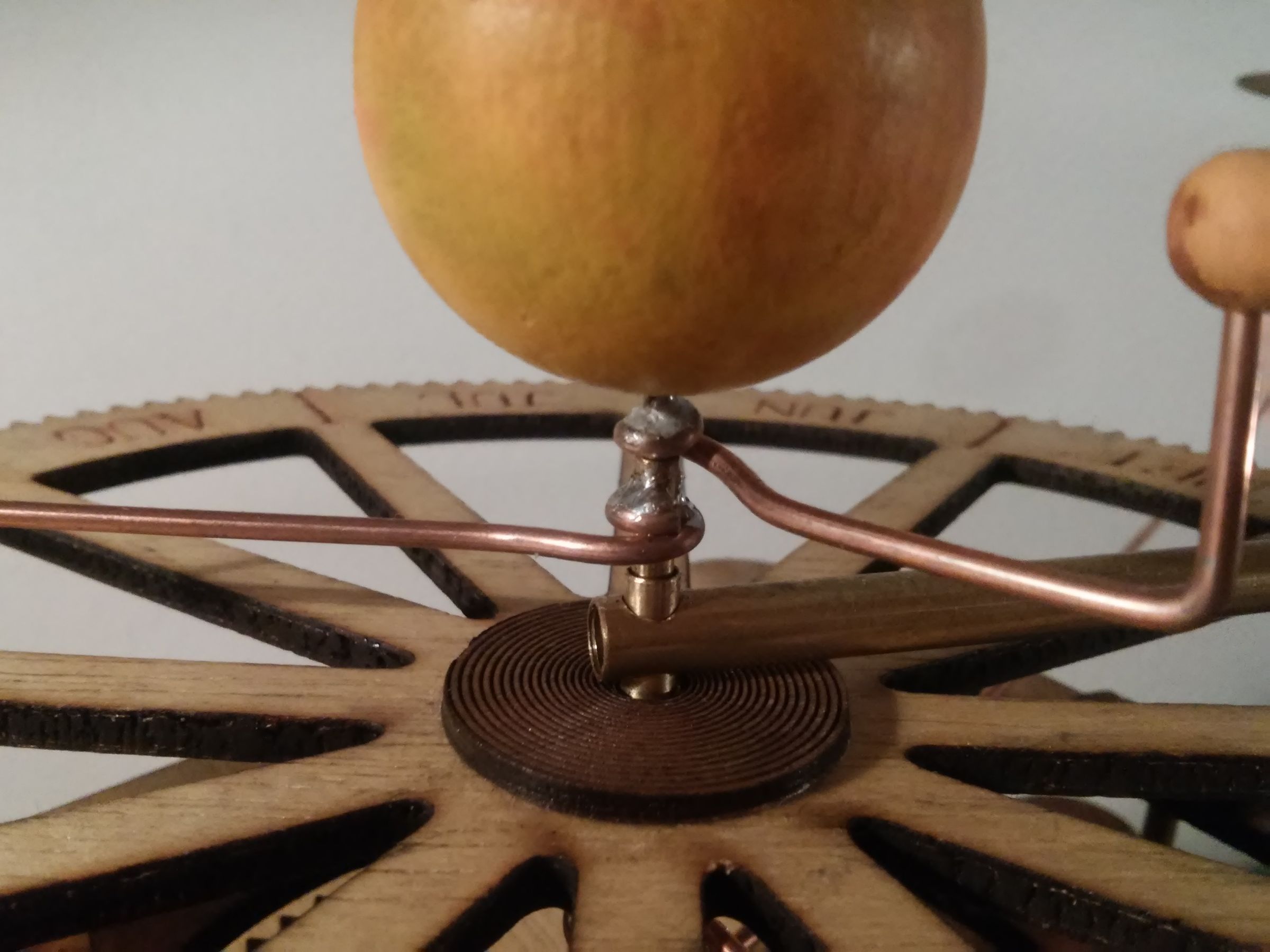Orrery - a Mechanical Solar System Model, Designed for Laser Cutting ...