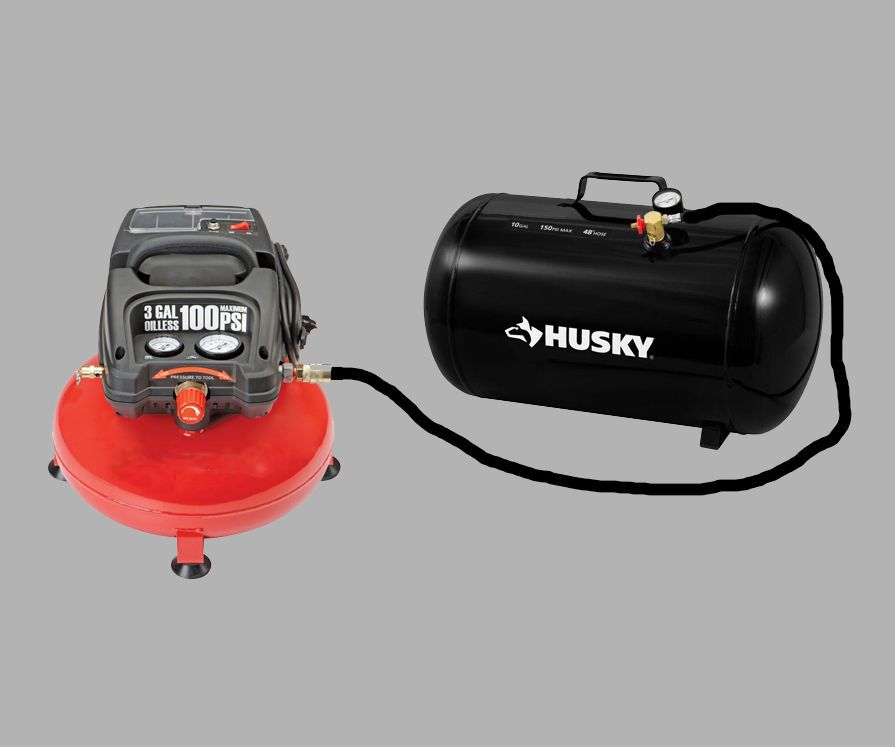 How to Add an Air Receiver Tank for More Compressor Capacity : 6 Steps ...