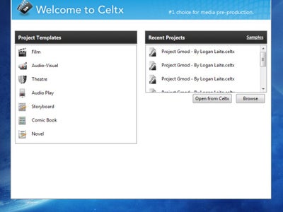 Using Celtx 101 - Script Writing for Movies : 10 Steps - Instructables