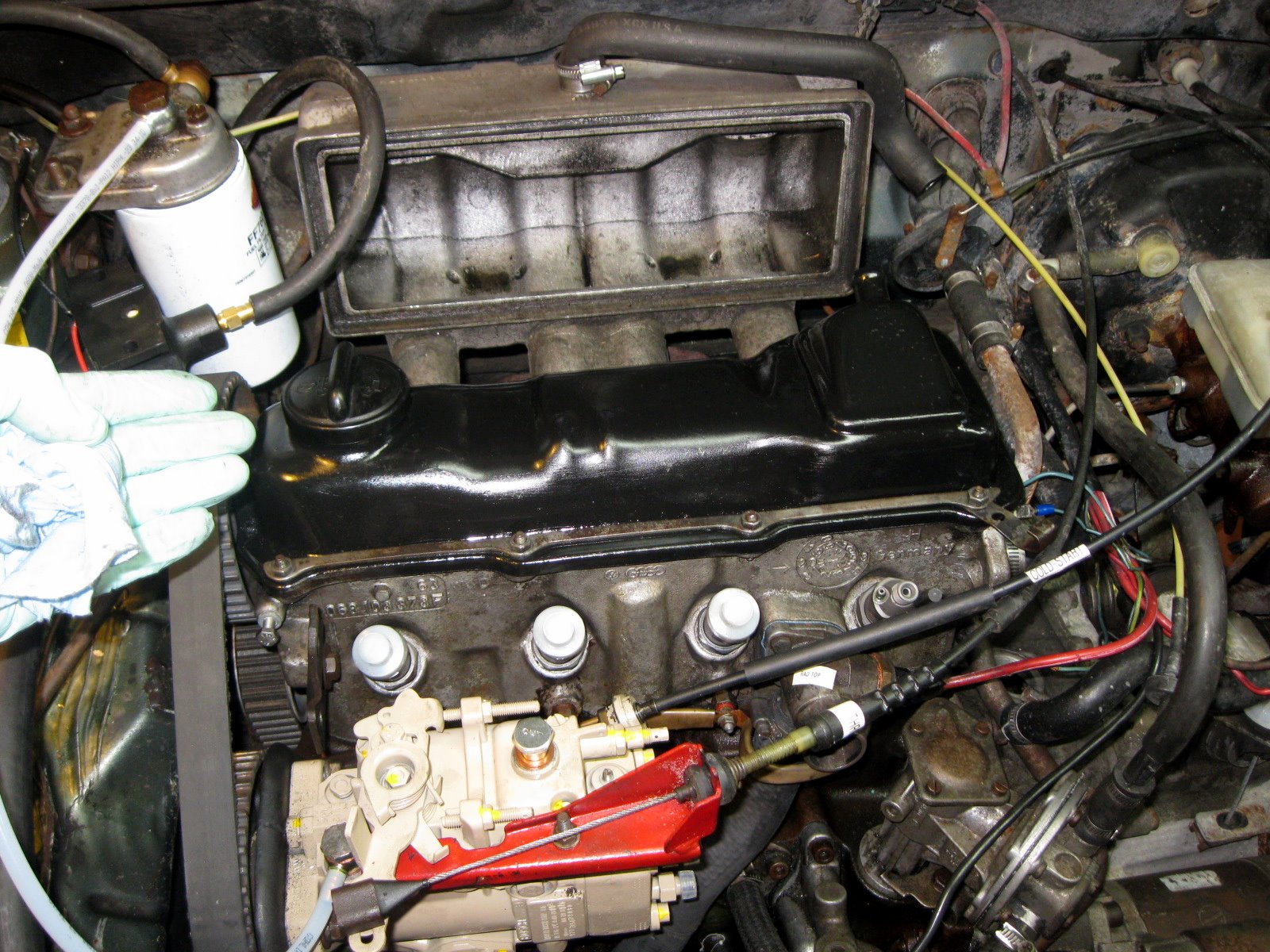 Replace a Mechanical Fuel Injection System on 1981 VW Rabbit Diesel ...
