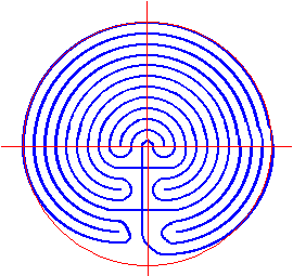 Labyrinth : How to Layout & Pack a Classic Cretan 3 Level : 10 Steps ...