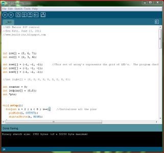 GUI Controlled LED Matrix : 6 Steps - Instructables