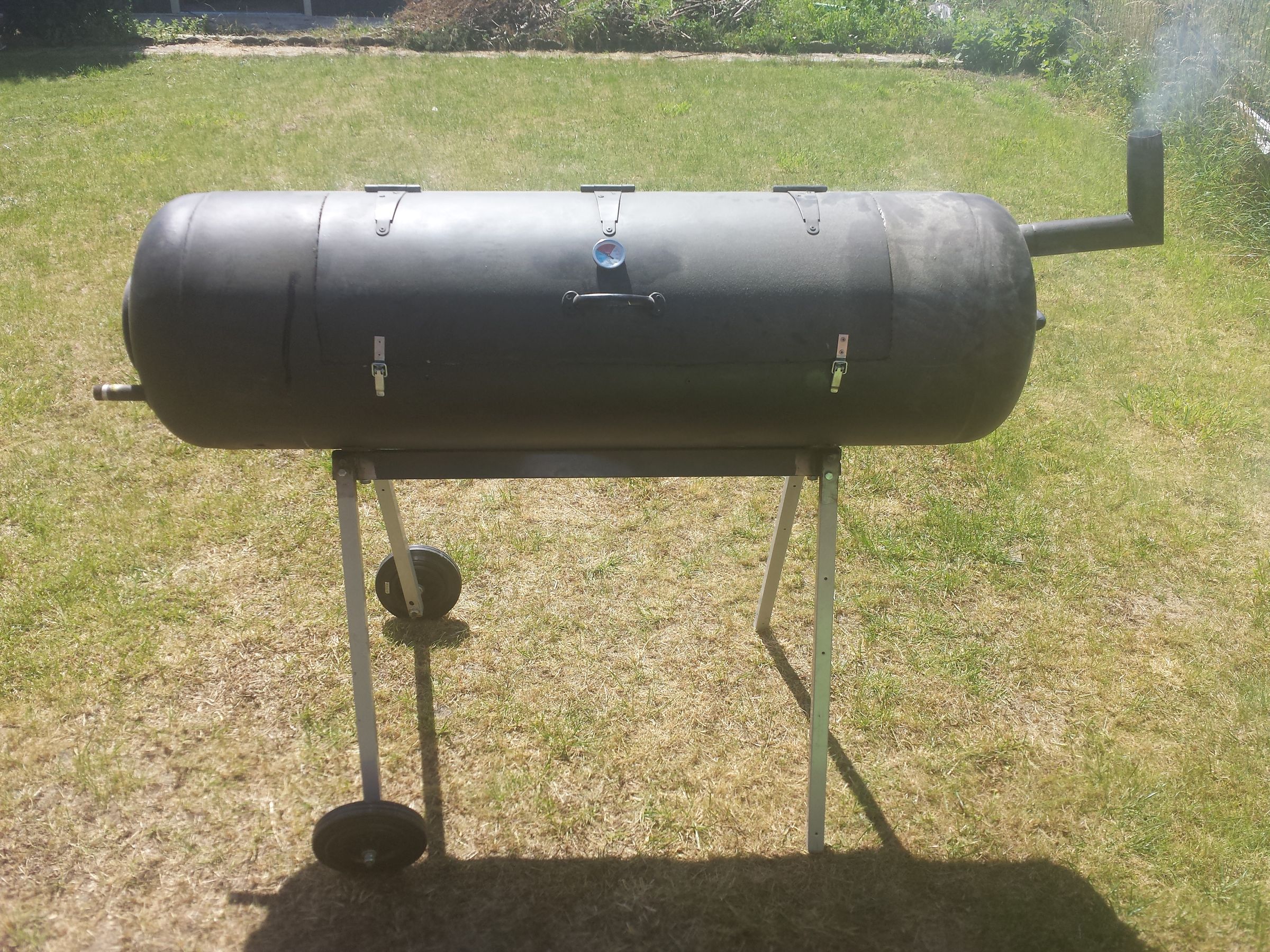 DIY Almost Free Monster BBQ From Electric Water Heater : 7 Steps ...