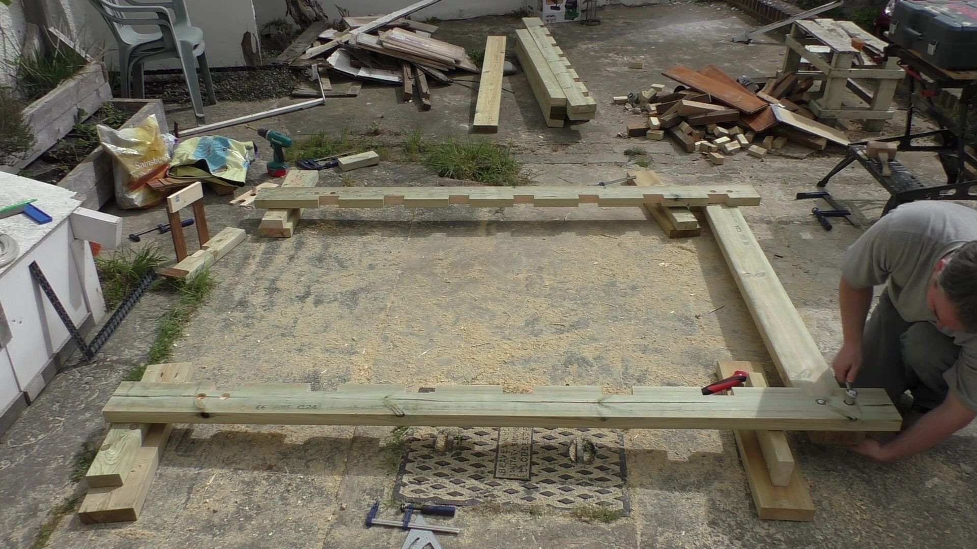 Wooden Scaffolding Tower : 11 Steps (with Pictures) - Instructables