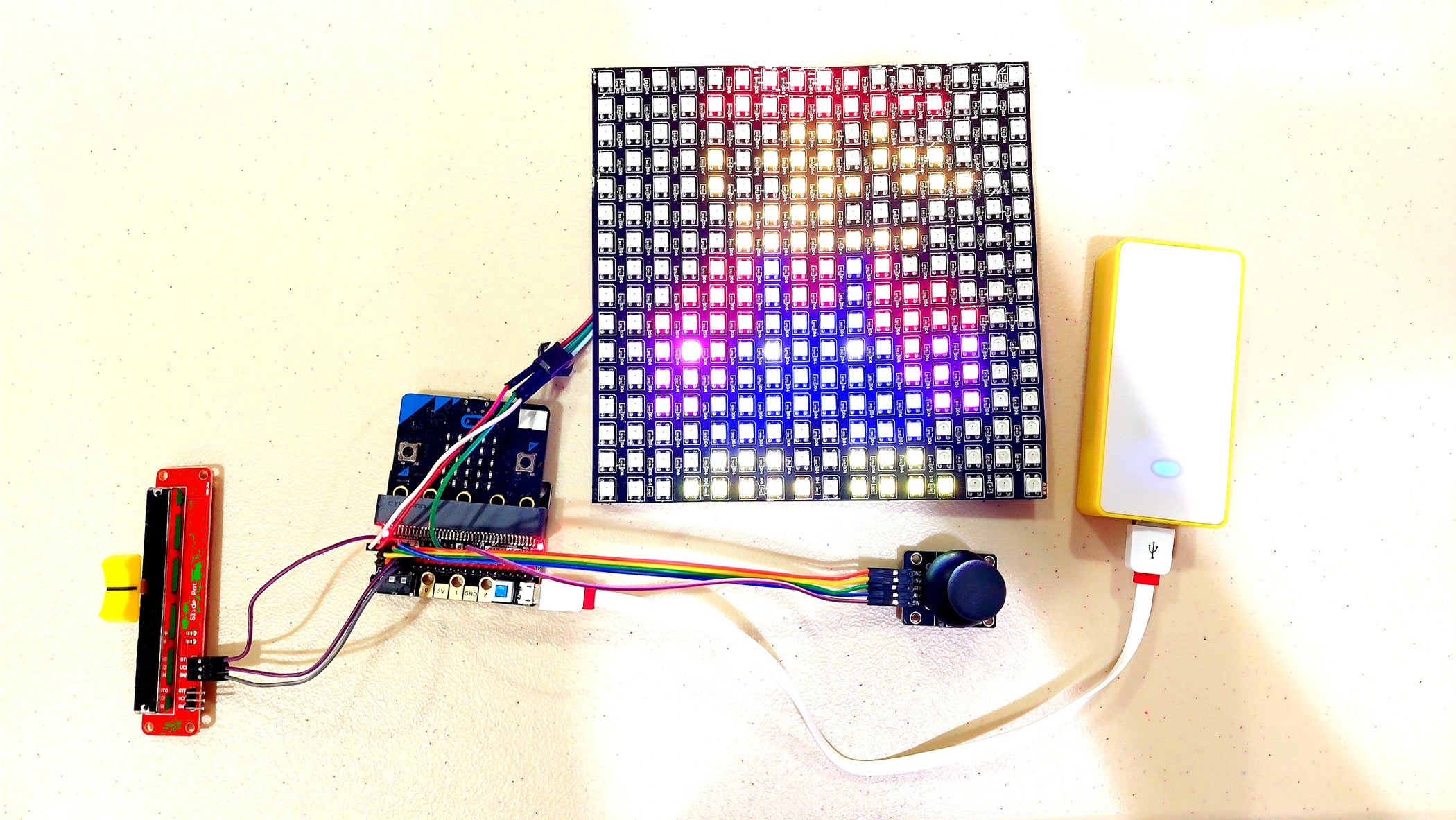 RGB LED Matrix Sketch (micro:bit Version) : 6 Steps (with Pictures ...