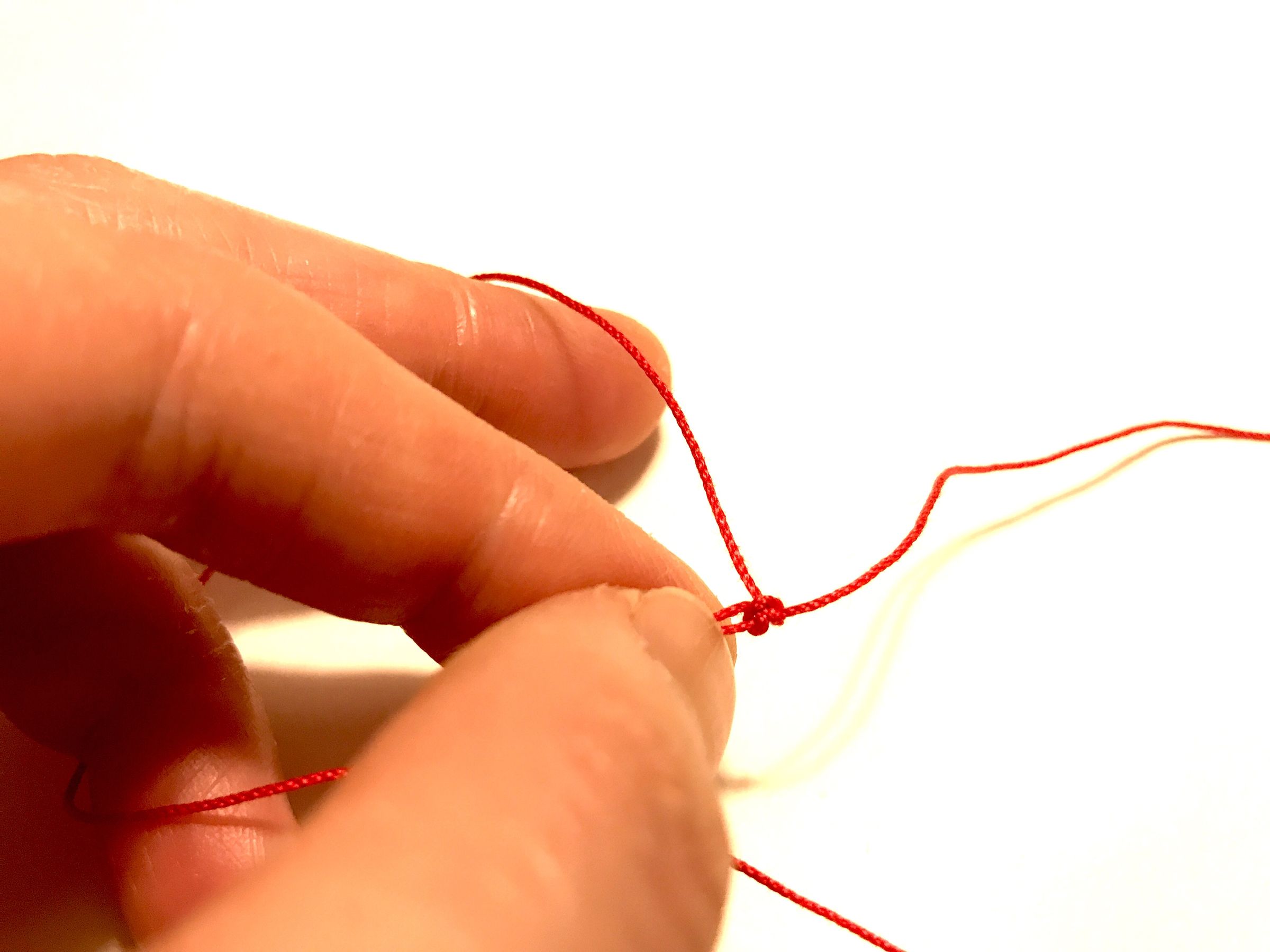 Necklace of Knots and Vintage Painted Beads : 11 Steps (with Pictures ...