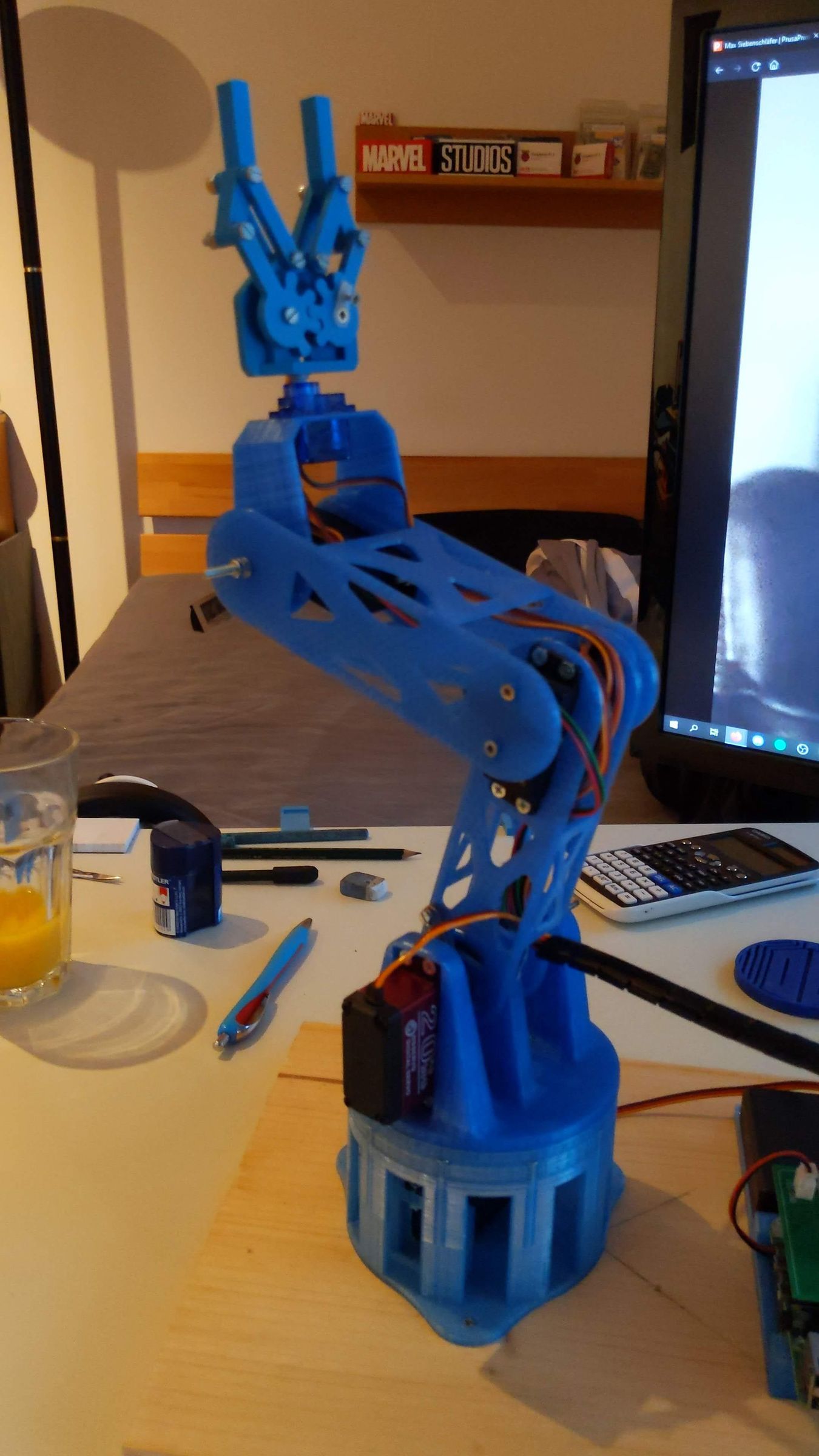 5 axis robot arm by Max Siebenschläfer | Download free STL model ...