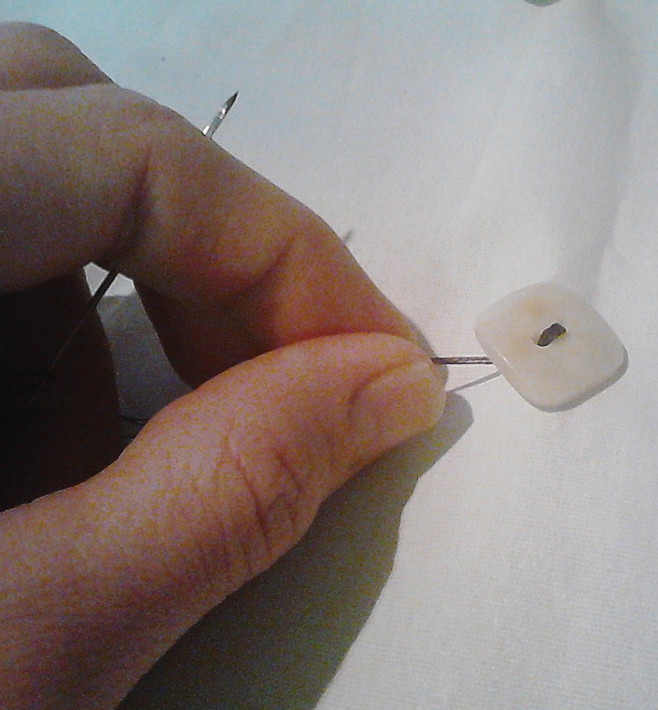 How to Professionally Sew on a Button by Hand : 14 Steps - Instructables