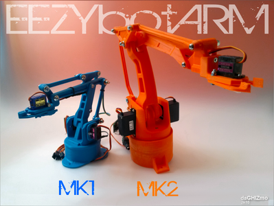 EEZYbotARM Mk2 - 3D Printed Robot : 8 Steps (with Pictures) - Instructables