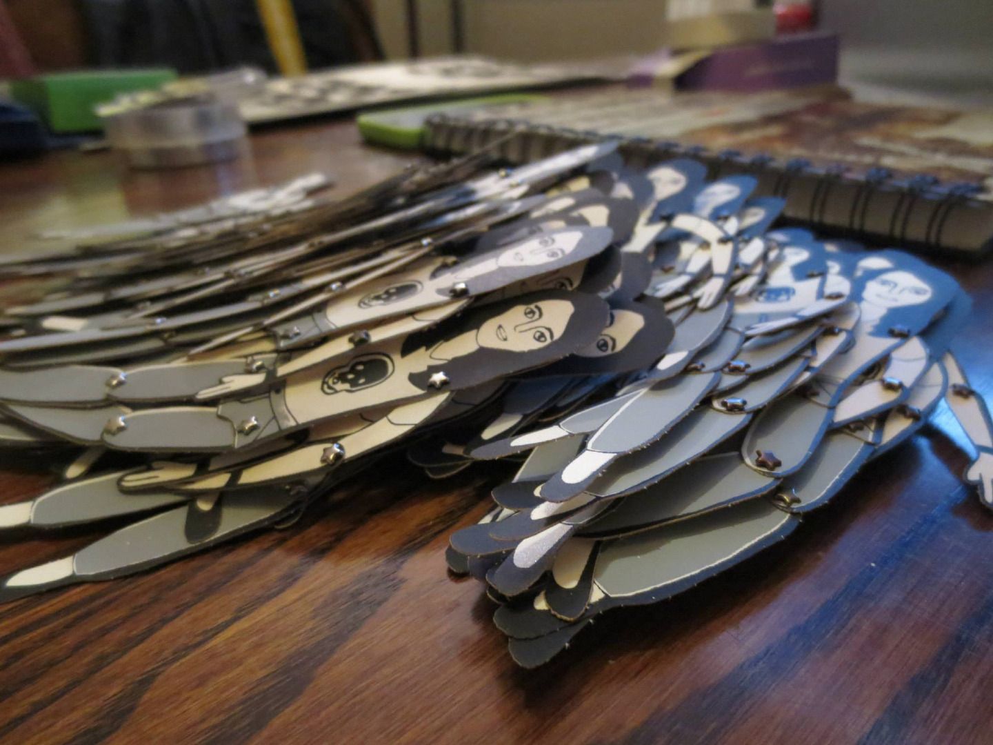 Mass Produce an Army of Articulated Paper Dolls : 6 Steps (with ...