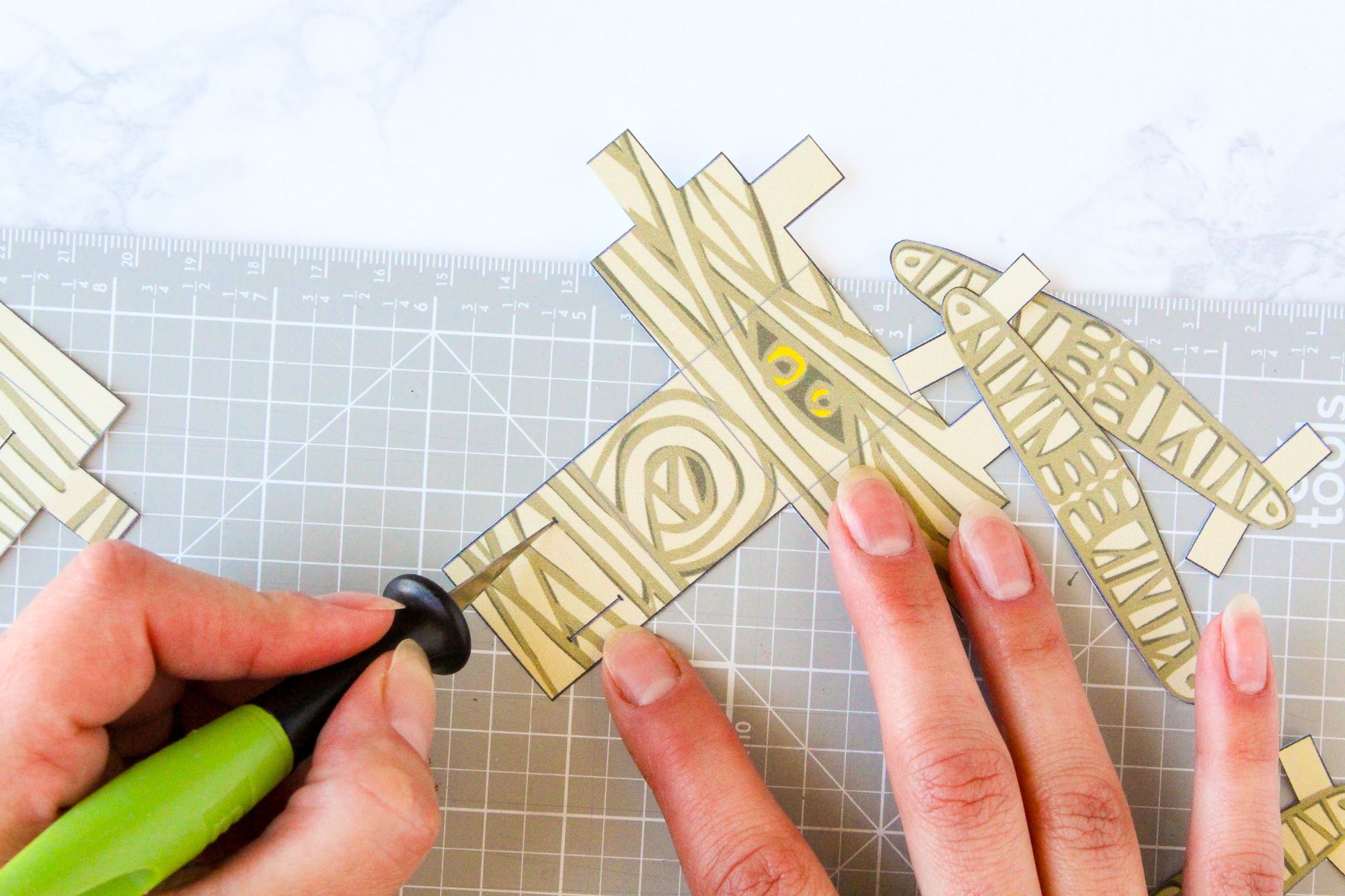 Free Halloween Mummybot Papercraft : 11 Steps (with Pictures ...