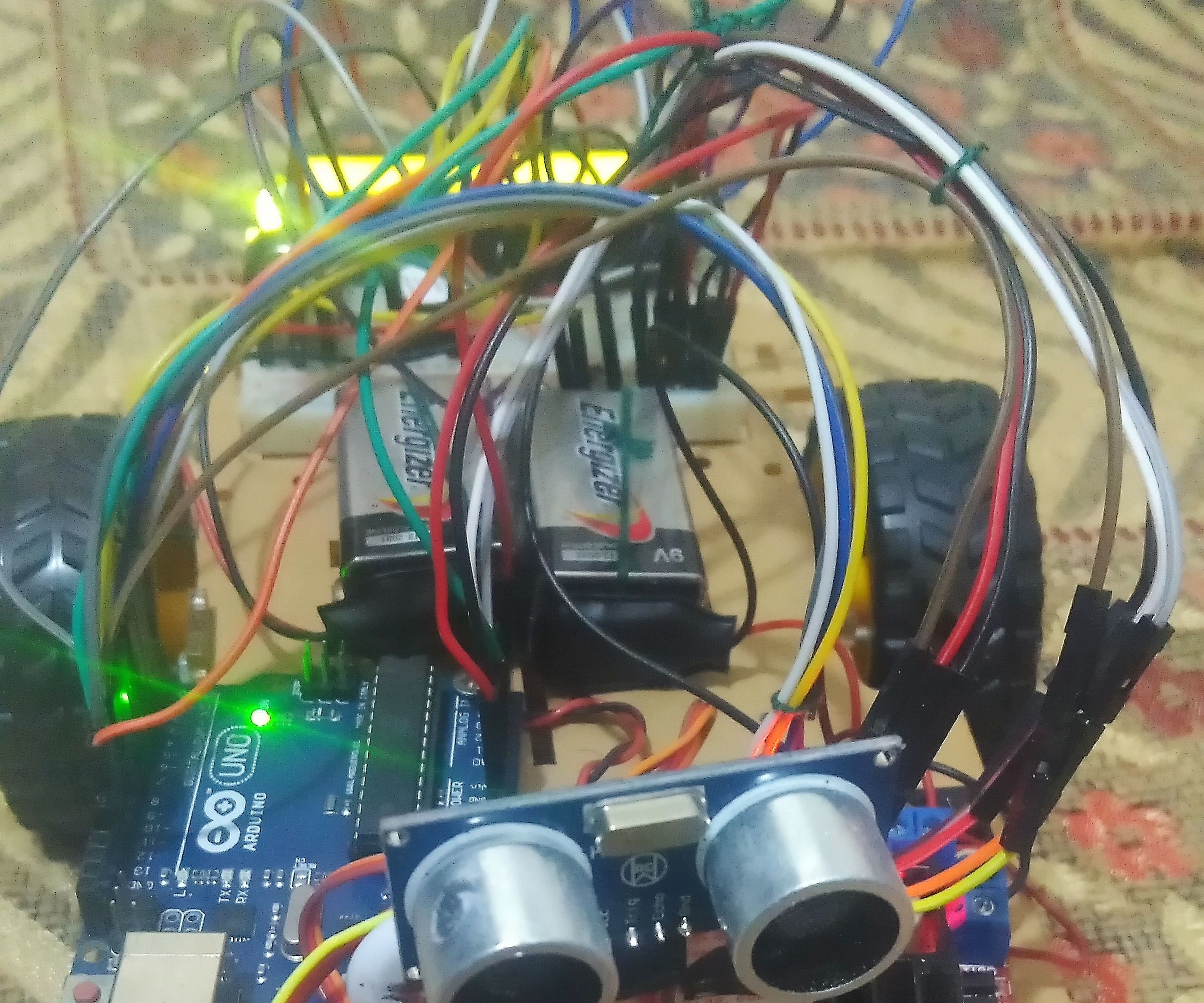 arduino - obstacle avoiding robot 4wd DIY Project to Discover - FindingDIY
