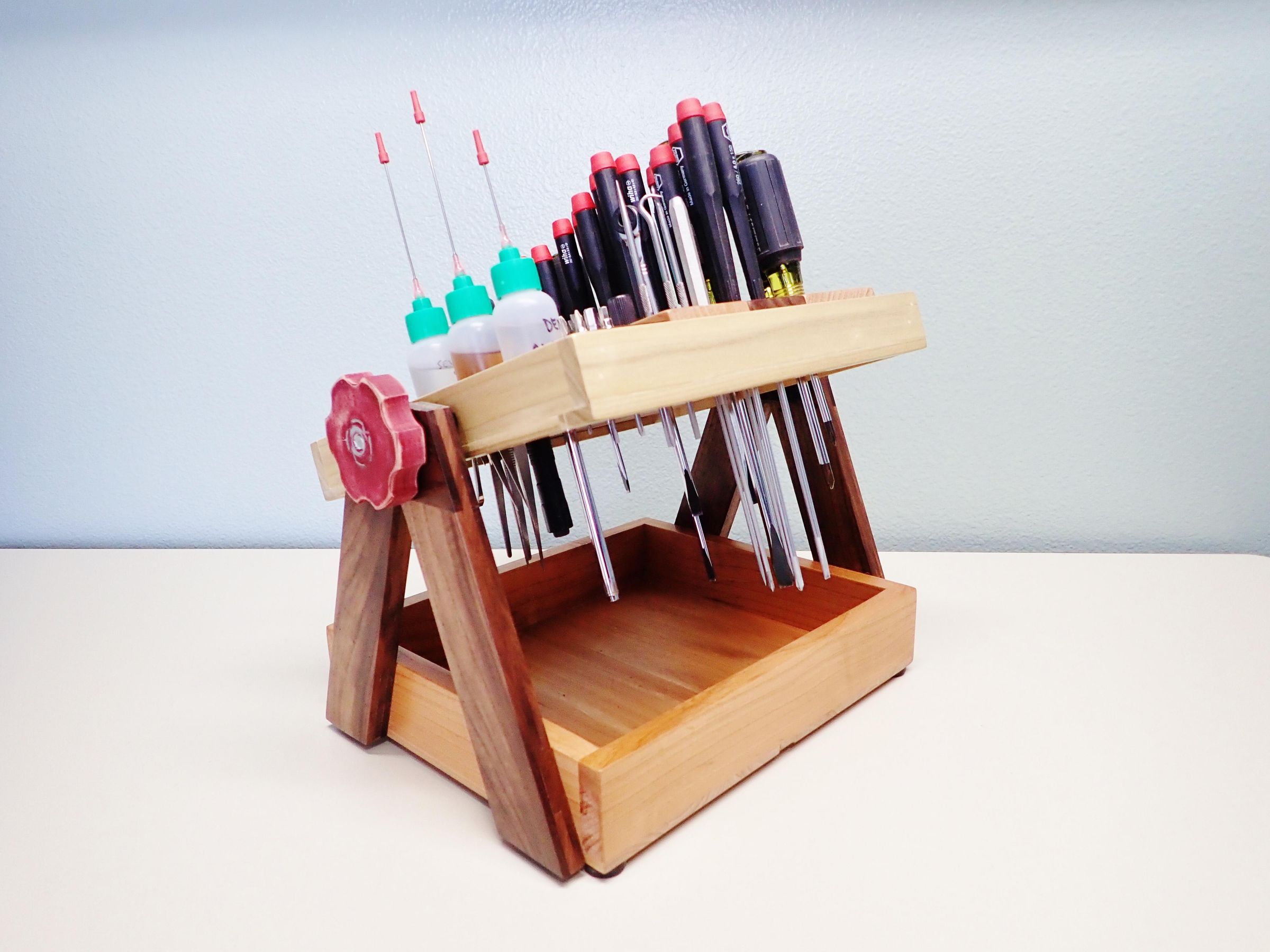 Make a Custom Tilt-Top Tool Caddy : 12 Steps (with Pictures ...