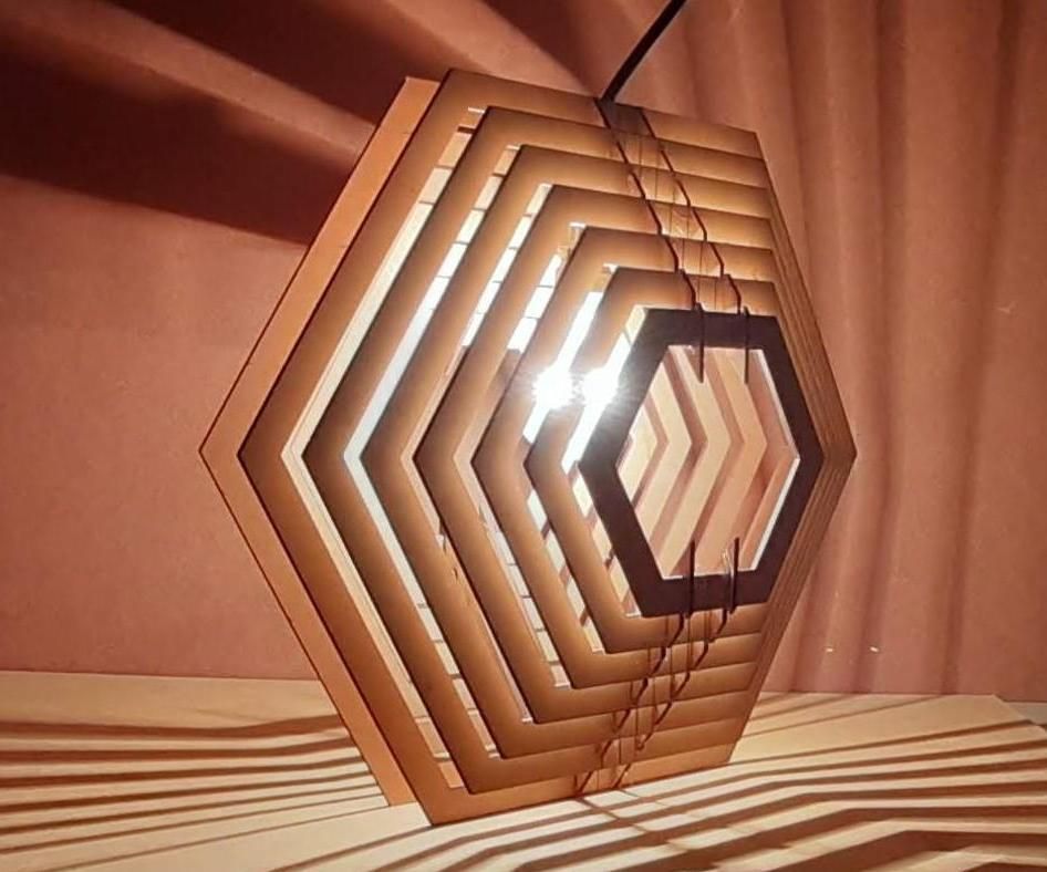Hexagon Pattern Lamp : 6 Steps (with Pictures) - Instructables