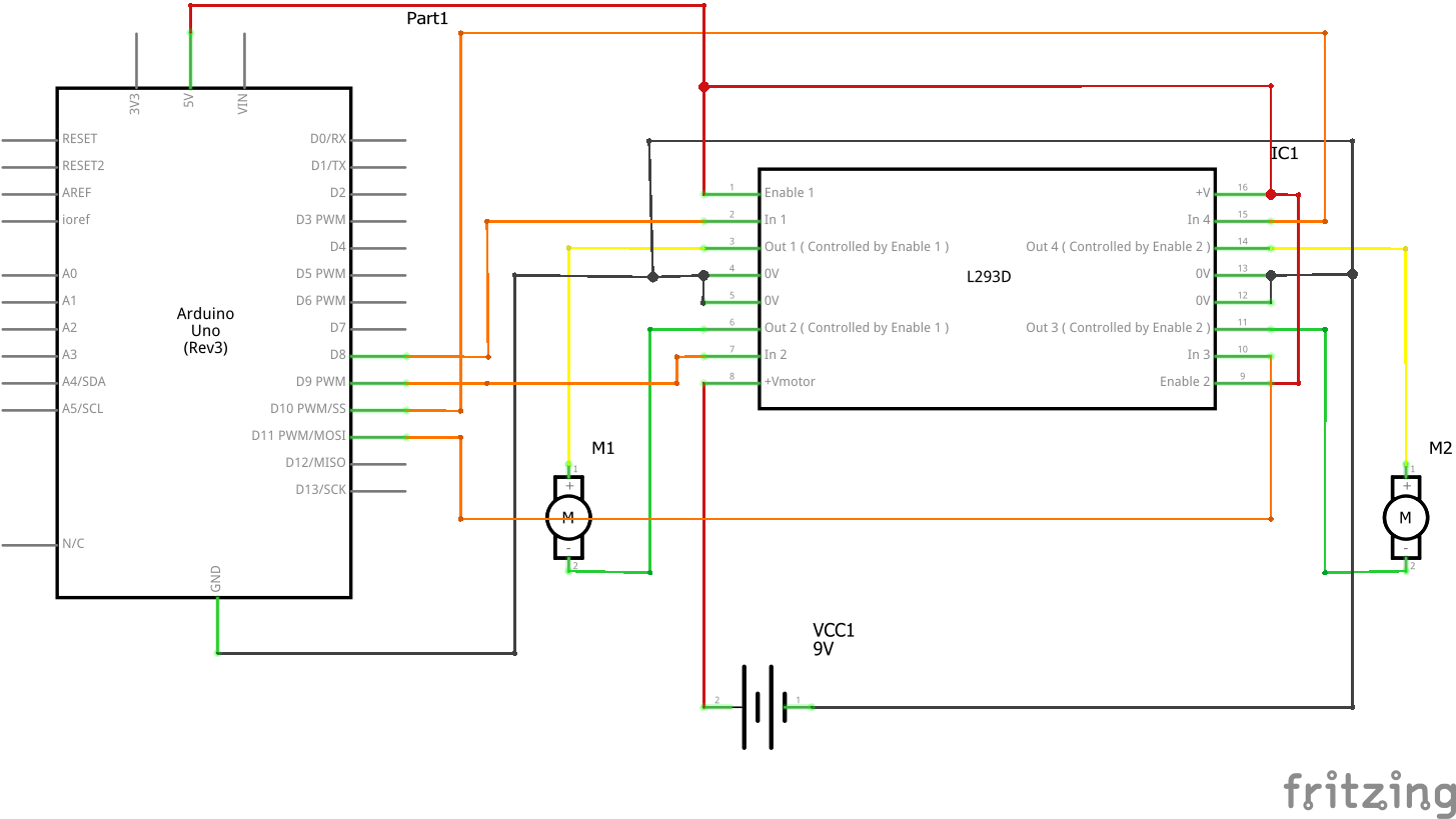 How to Use the L293D Motor Driver (With Arduino). : 6 Steps (with ...