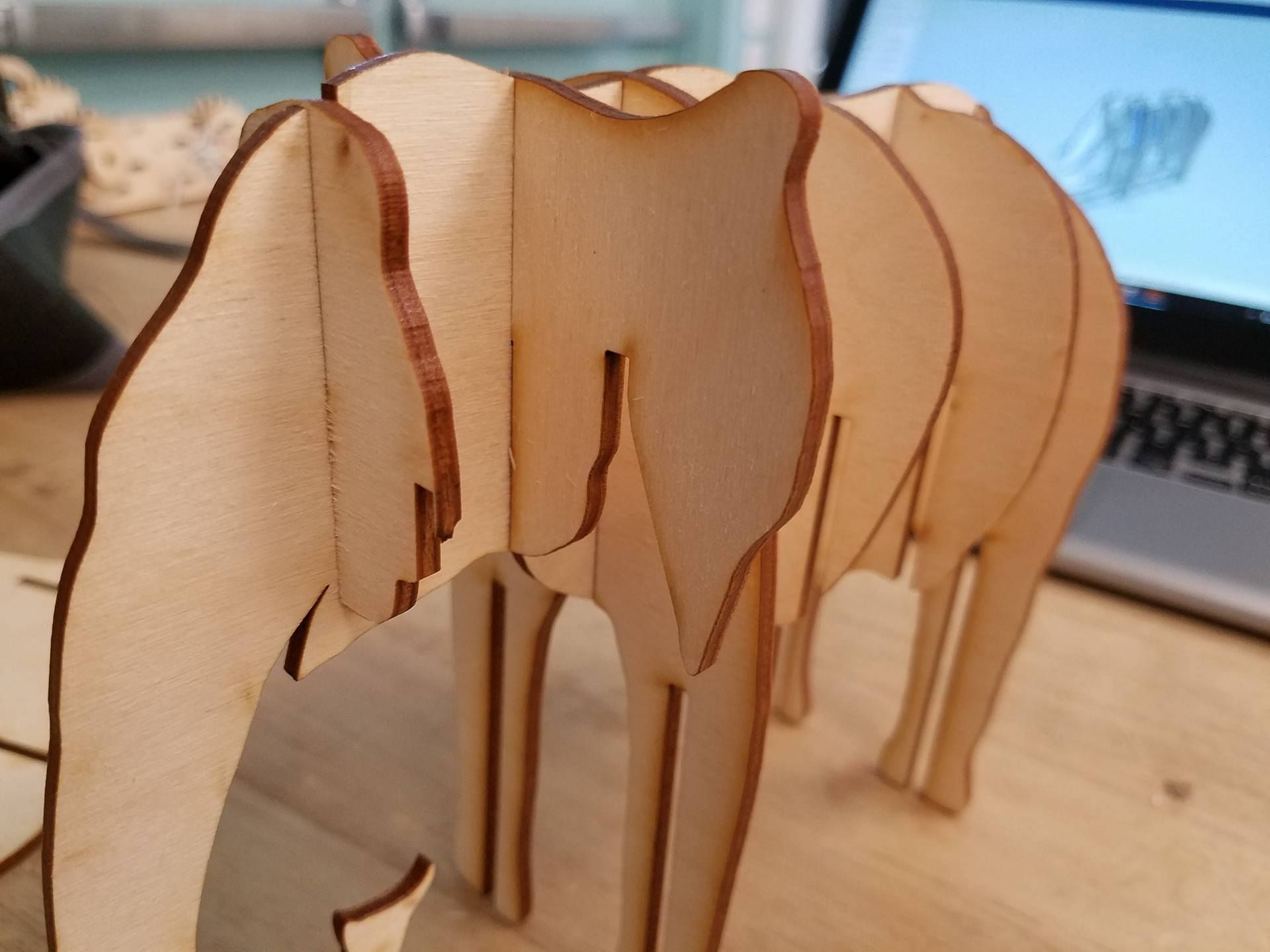 Laser Cut Elephant (with Pictures) - Instructables